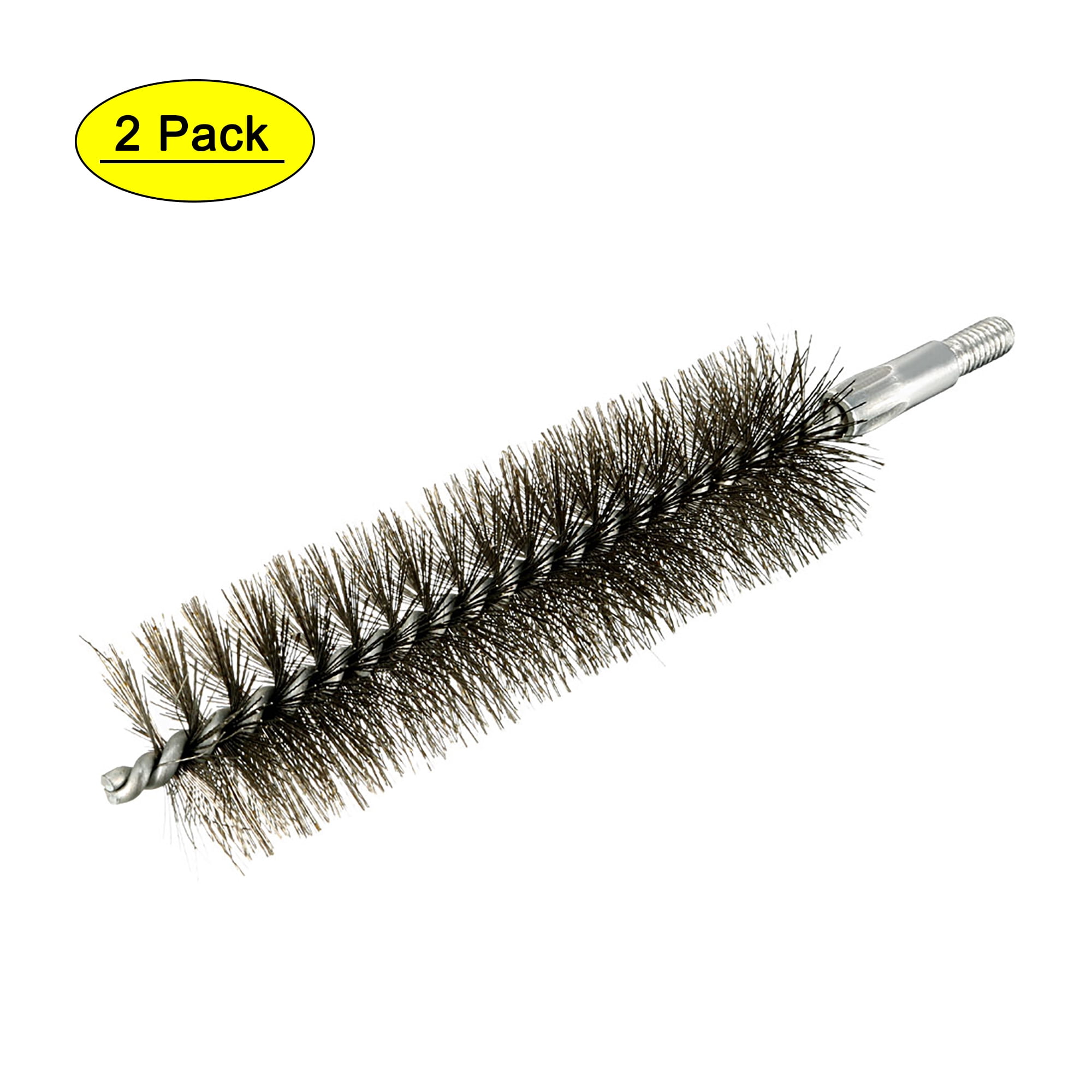 Uxcell M6 30mm Dia Steel Wire Pipe Tube Sweep Cleaning Chimney Brush 2 ...