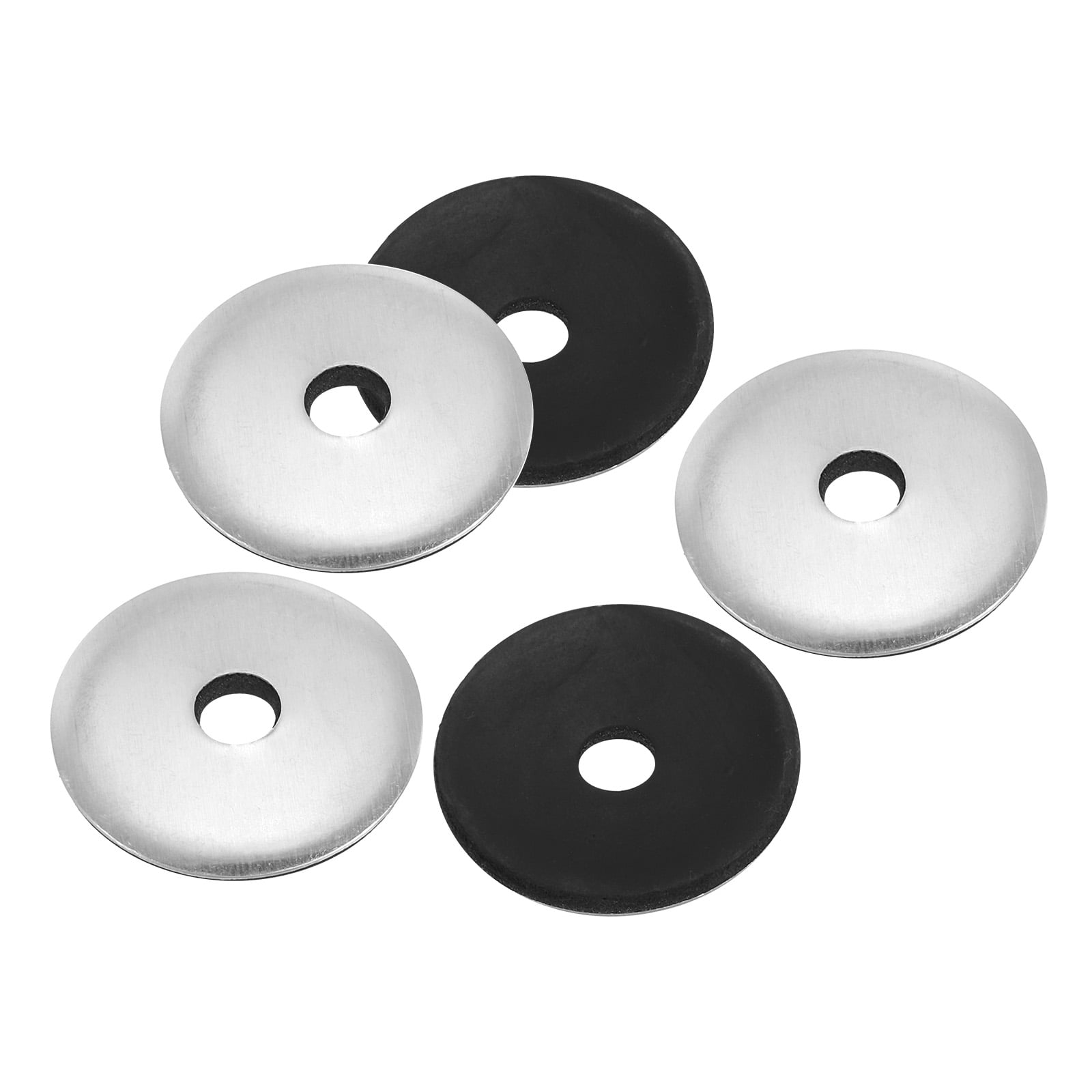 Uxcell M6.3x30mm Aluminum EPDM Bonded Sealing Neoprene Rubber Washers ...