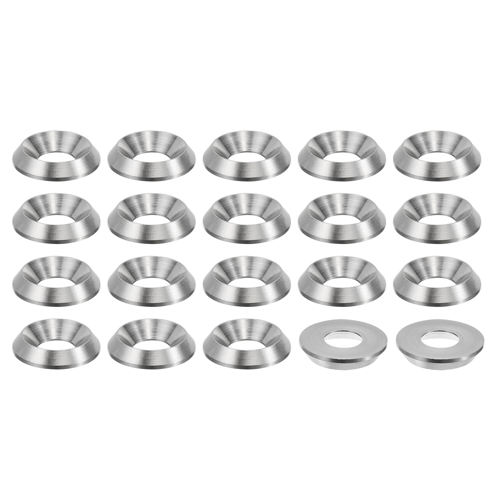 Uxcell M6 Finish Countersunk Washer 15mmx2.8mm 304 Stainless Steel ...