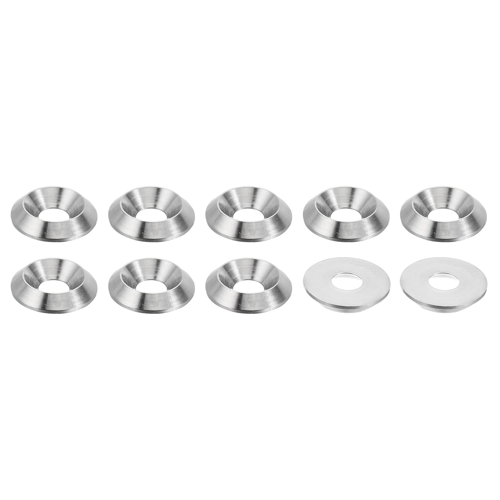 Uxcell M6 Finish Countersunk Washer 18mmx3.5mm 304 Stainless Steel ...