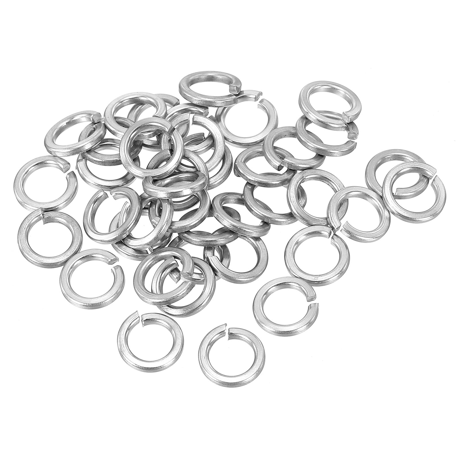 Uxcell M6 Split Lock Washer, 25 Pack 6mm ID 9.5mm OD 304 Stainless ...