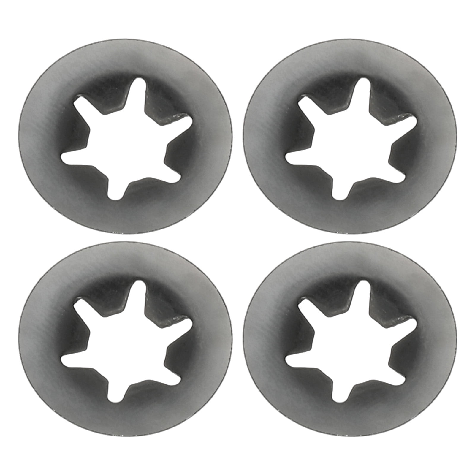 Uxcell Star Internal Tooth Lock Washers Push on Retaining Clips Manganese Steel Quick Speed ...
