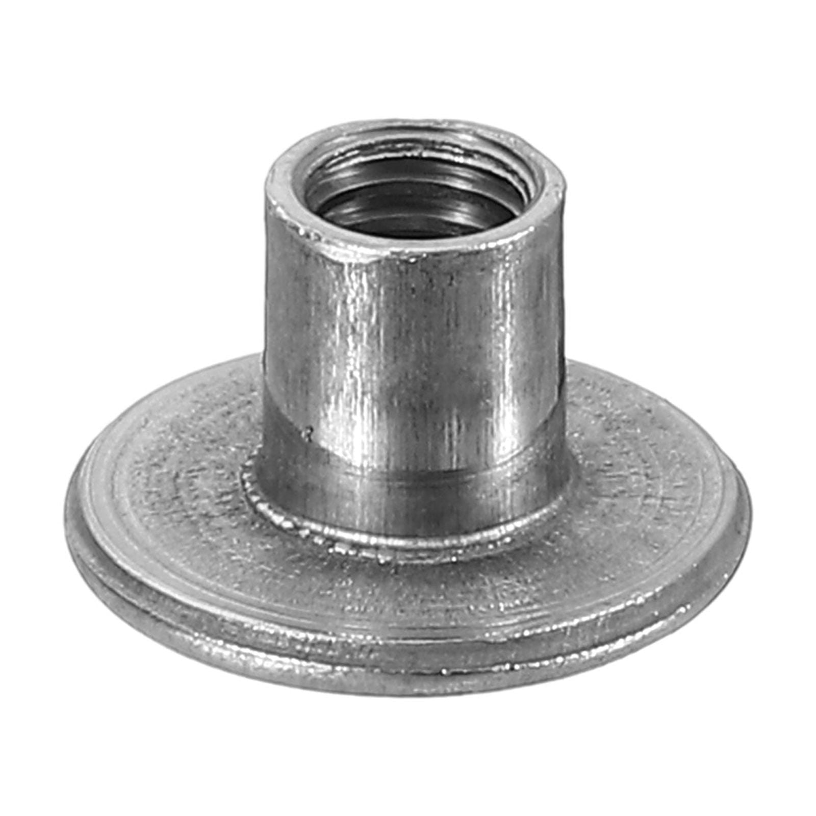 Uxcell M6 T-nuts, 24pcs Carbon Steel Tee Nut Round Base Weld Nut 10mm ...