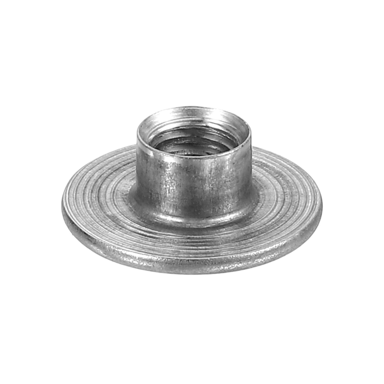 Uxcell M6 T-nuts, 50pcs Carbon Steel Tee Nut Round Base Weld Nut 6mm ...