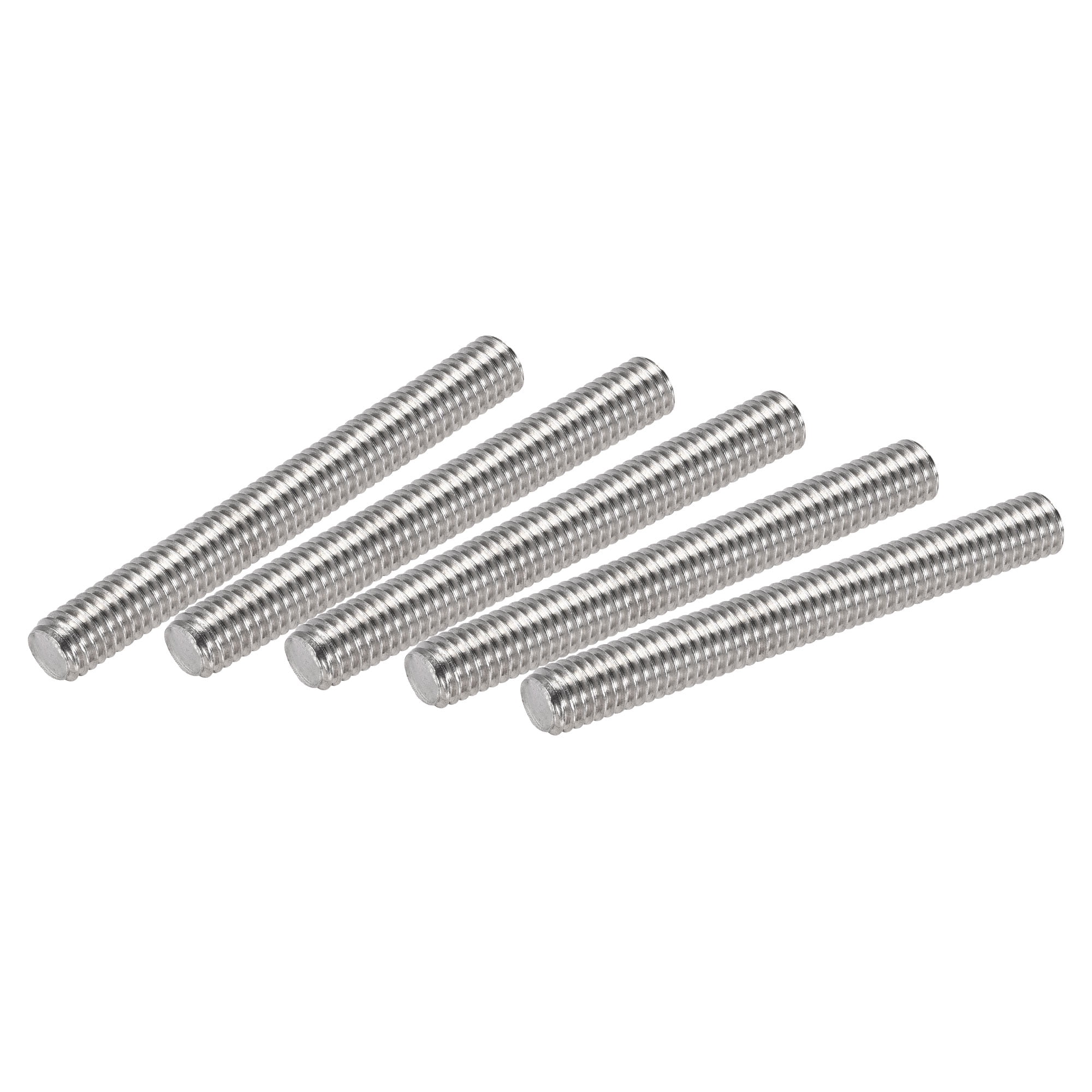 3mm Threaded Rod Uxcell M6 X 1.57 Fully Threaded Rod 304 Stainless ...