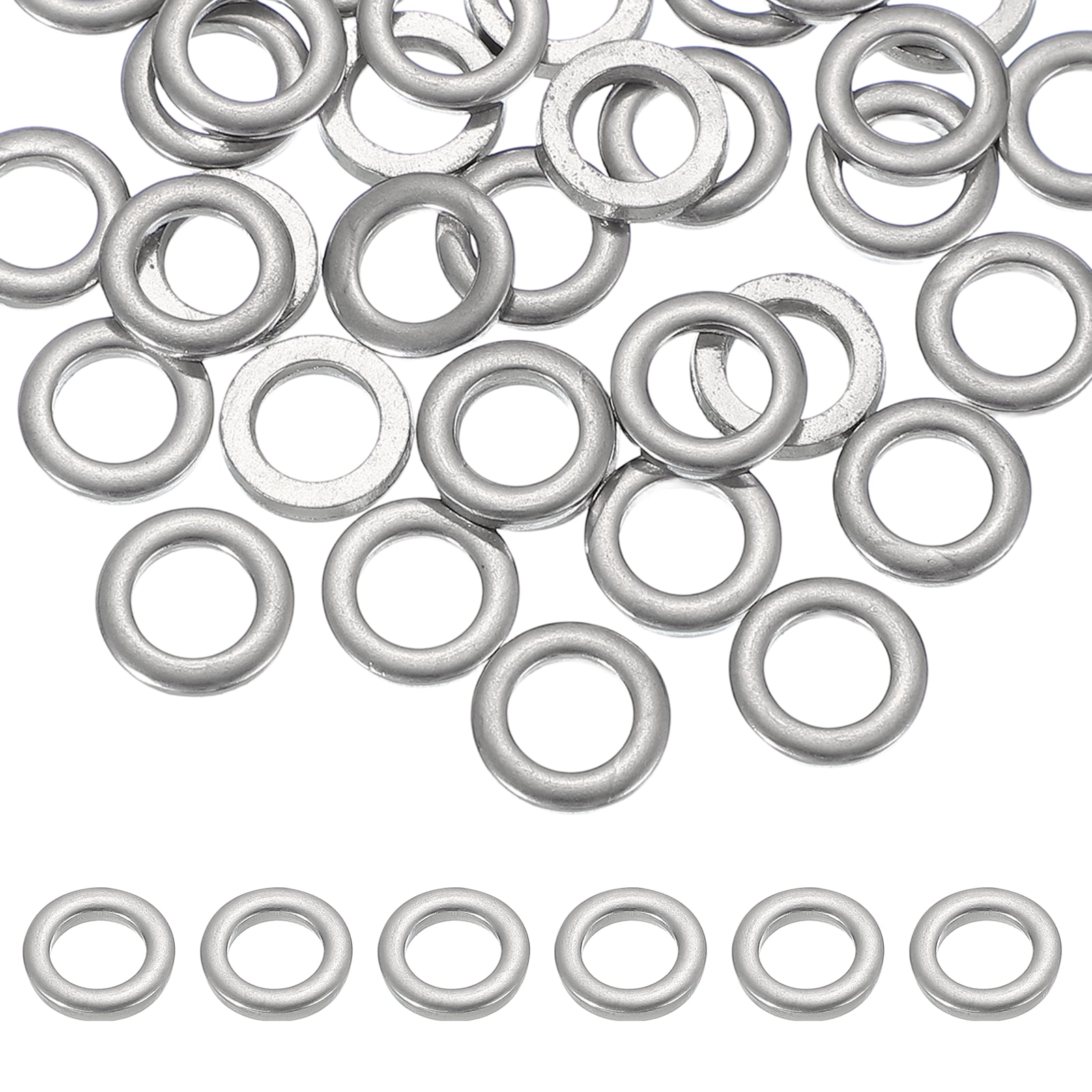 Uxcell M6 x 10mm Metal Screw Washers Set, 36Pcs 304 Stainless Steel ...