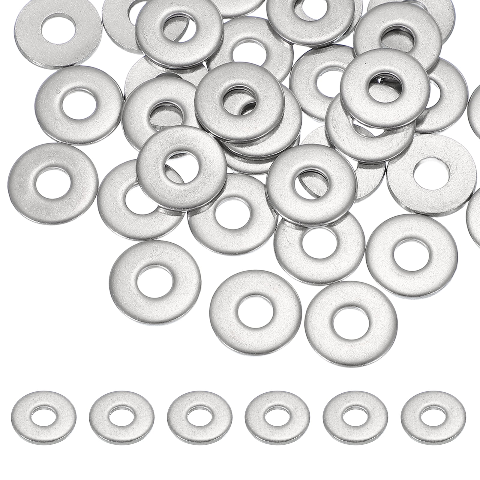 Uxcell M6 x 18mm Metal Screw Washers Set, 36Pcs 304 Stainless Steel ...