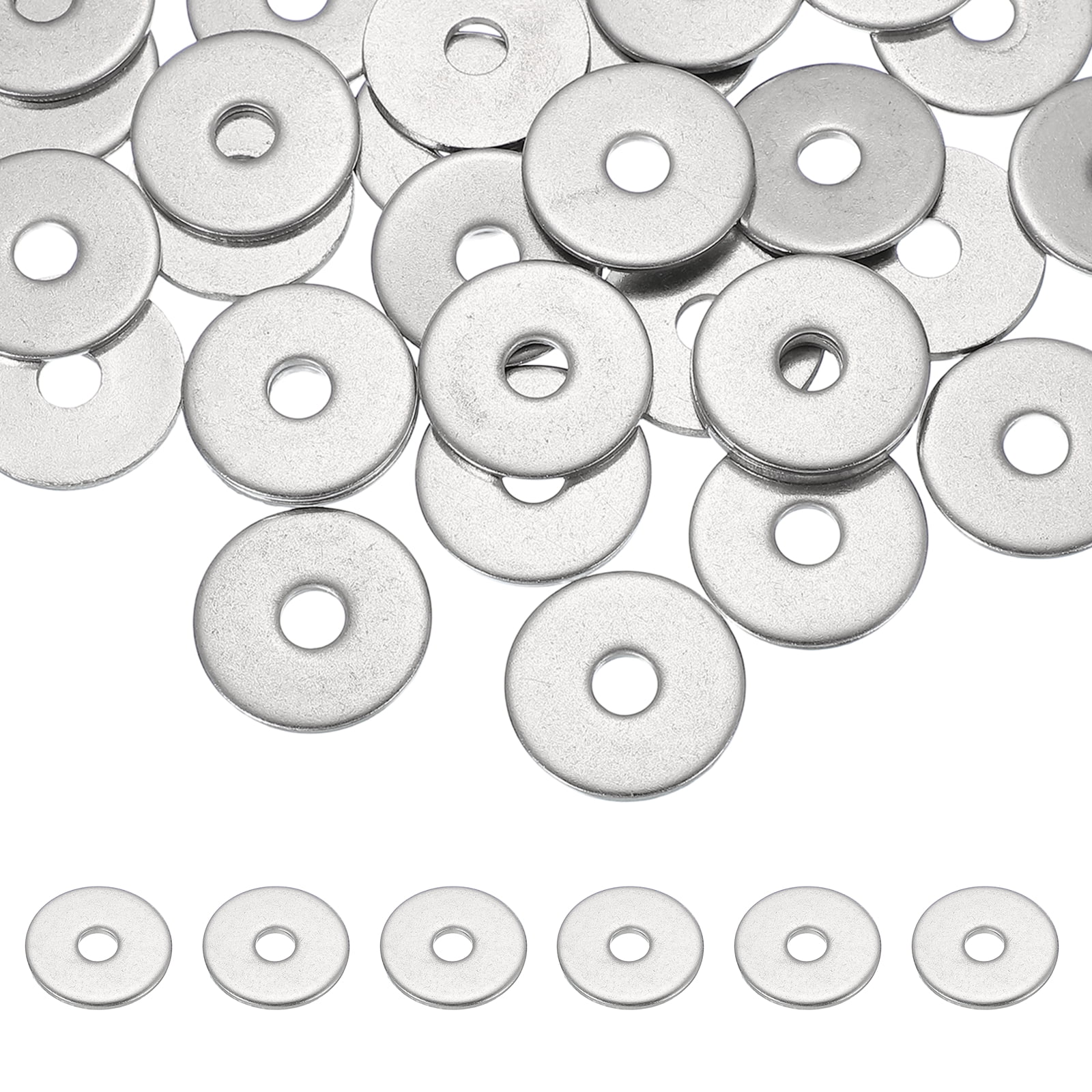 Uxcell M6 x 25mm Metal Screw Washers Set, 36Pcs 304 Stainless Steel ...