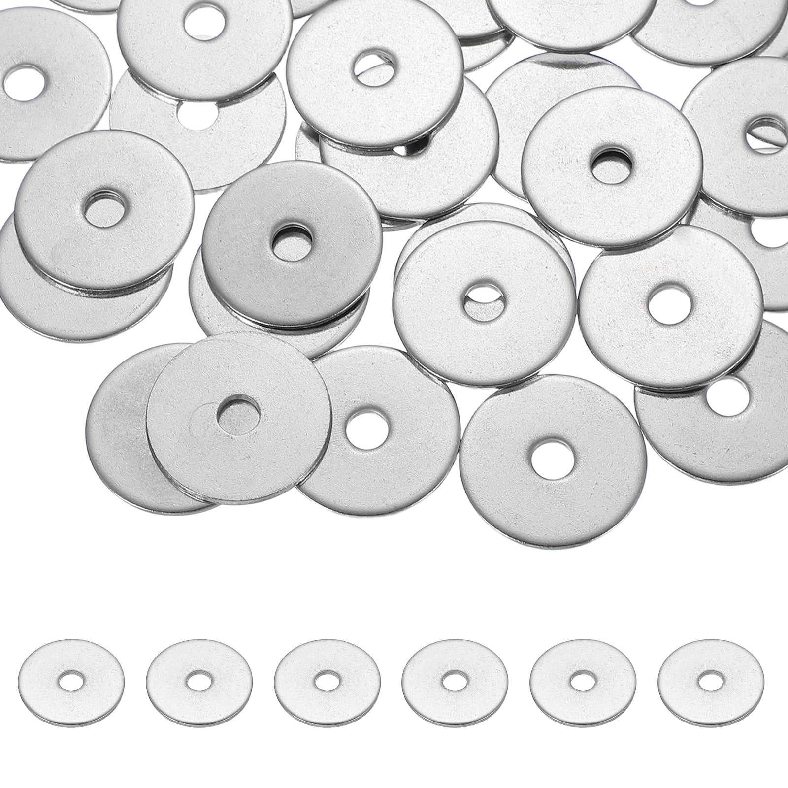 Uxcell M6 x 30mm Metal Screw Washers Set, 36Pcs 304 Stainless Steel ...
