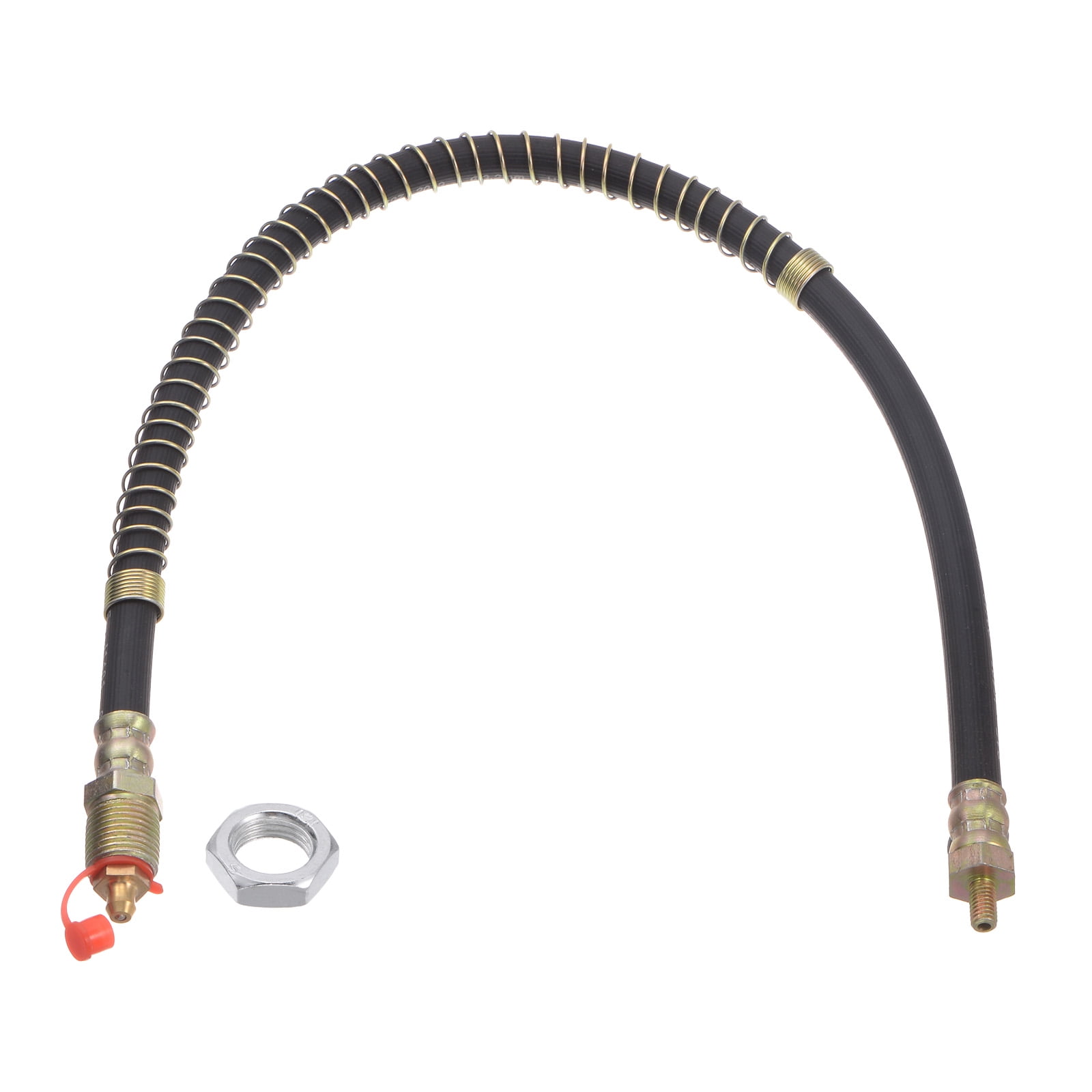 Uxcell M6x1 Thread 19.69" Length Flexible Extension Grease Hose with ...