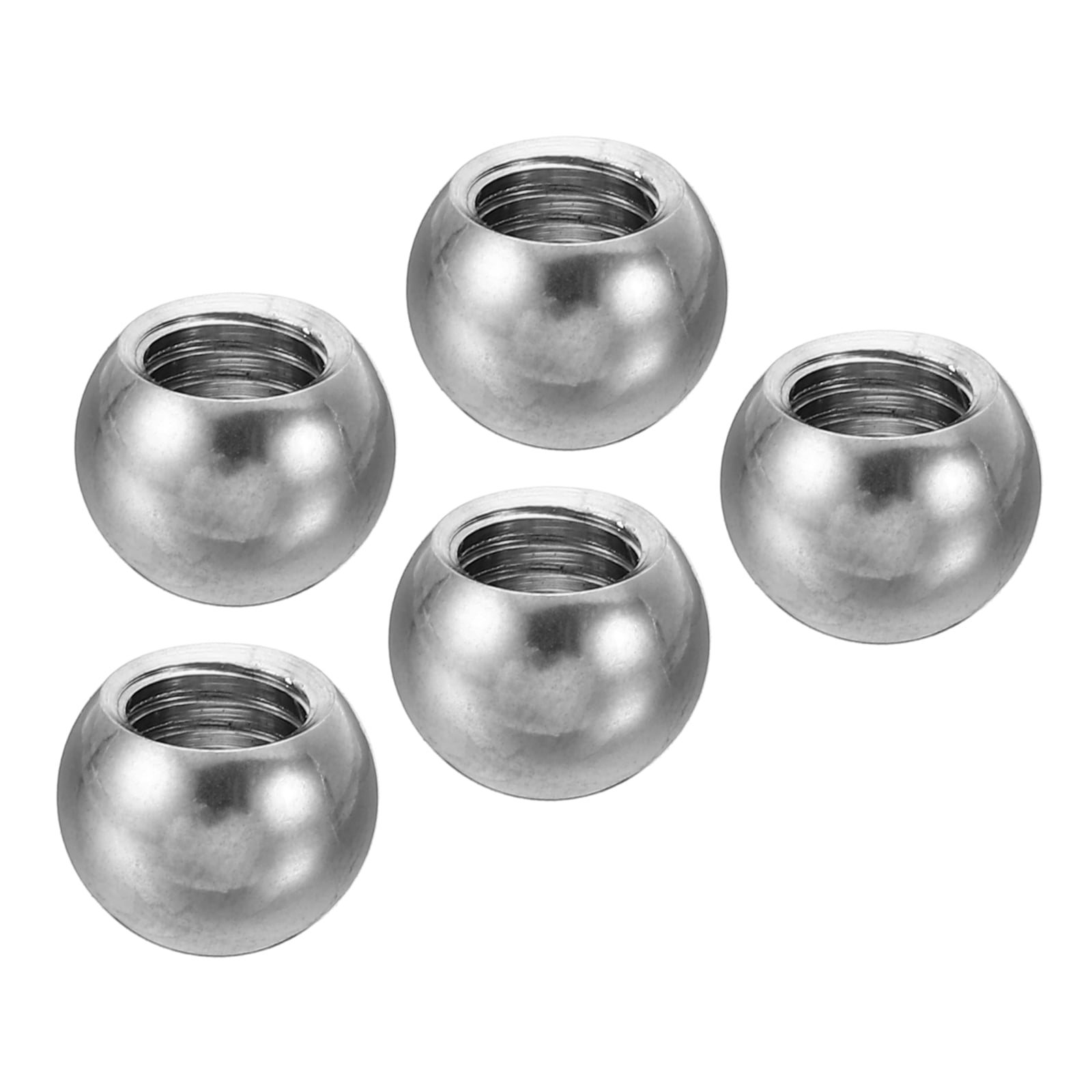 Uxcell M6x10mm Ball Nuts Knob, 5 Pack Thread 304 Stainless Steel Round ...