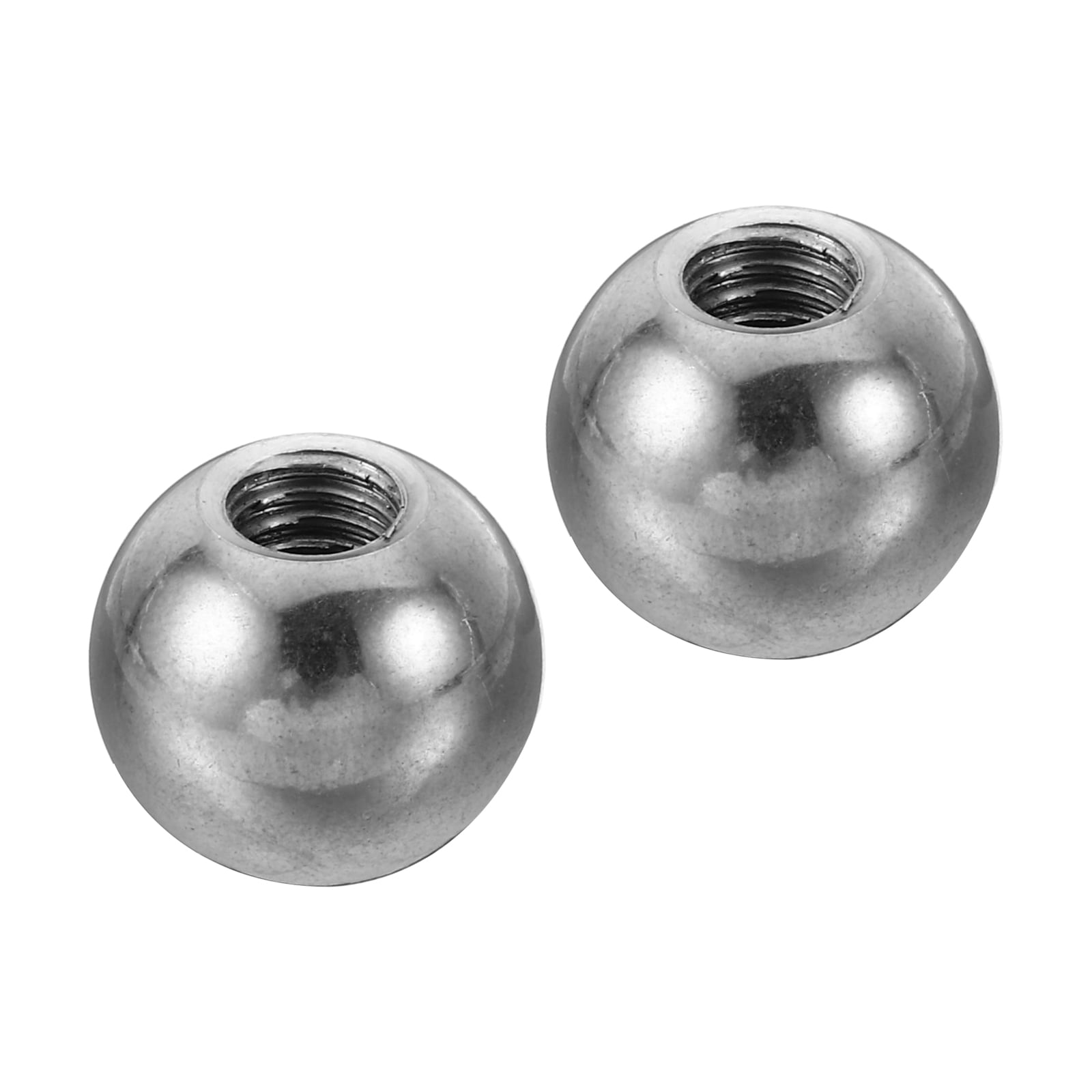 Uxcell M6x15mm Ball Nuts Knob, 2 Pack Thread 304 Stainless Steel Round ...