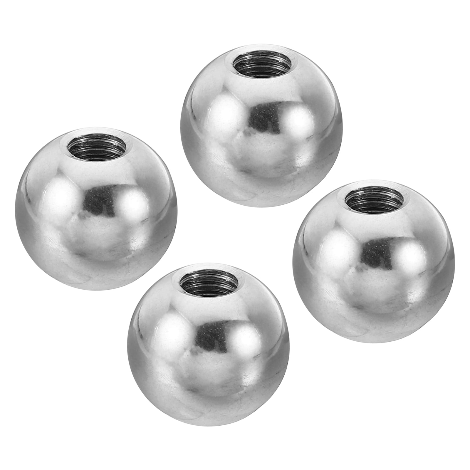 Uxcell M6x16mm Ball Nuts Knob, 4 Pack Thread 304 Stainless Steel Round ...