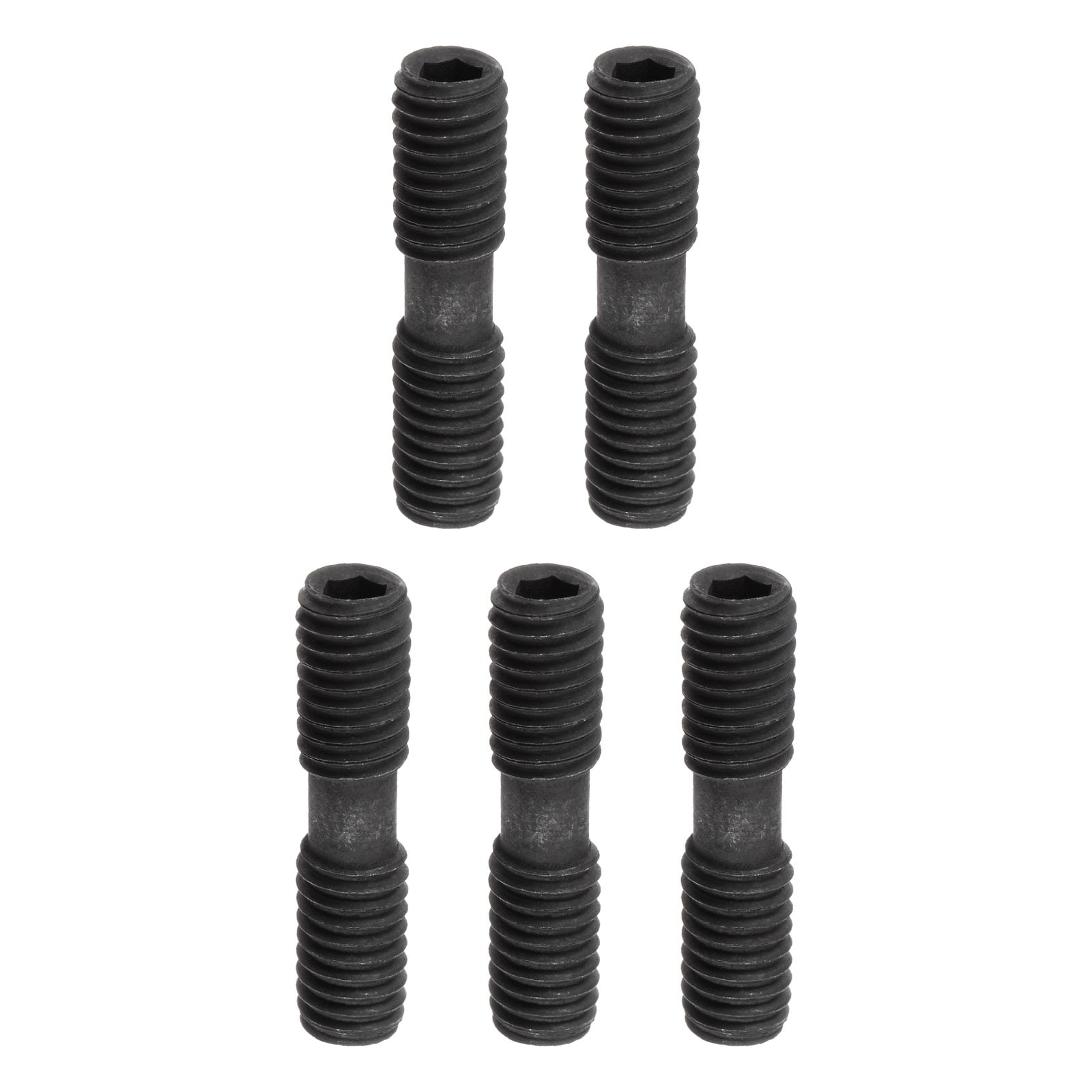 Uxcell M6x25 Hex Head Set Screws for CNC Lathe Turning Tool Holder, 5 ...