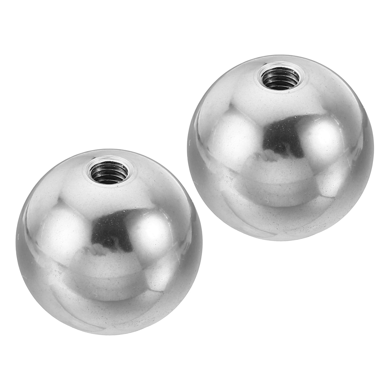 Uxcell M6x28mm Ball Nuts Knob, 2 Pack Thread 304 Stainless Steel Round ...