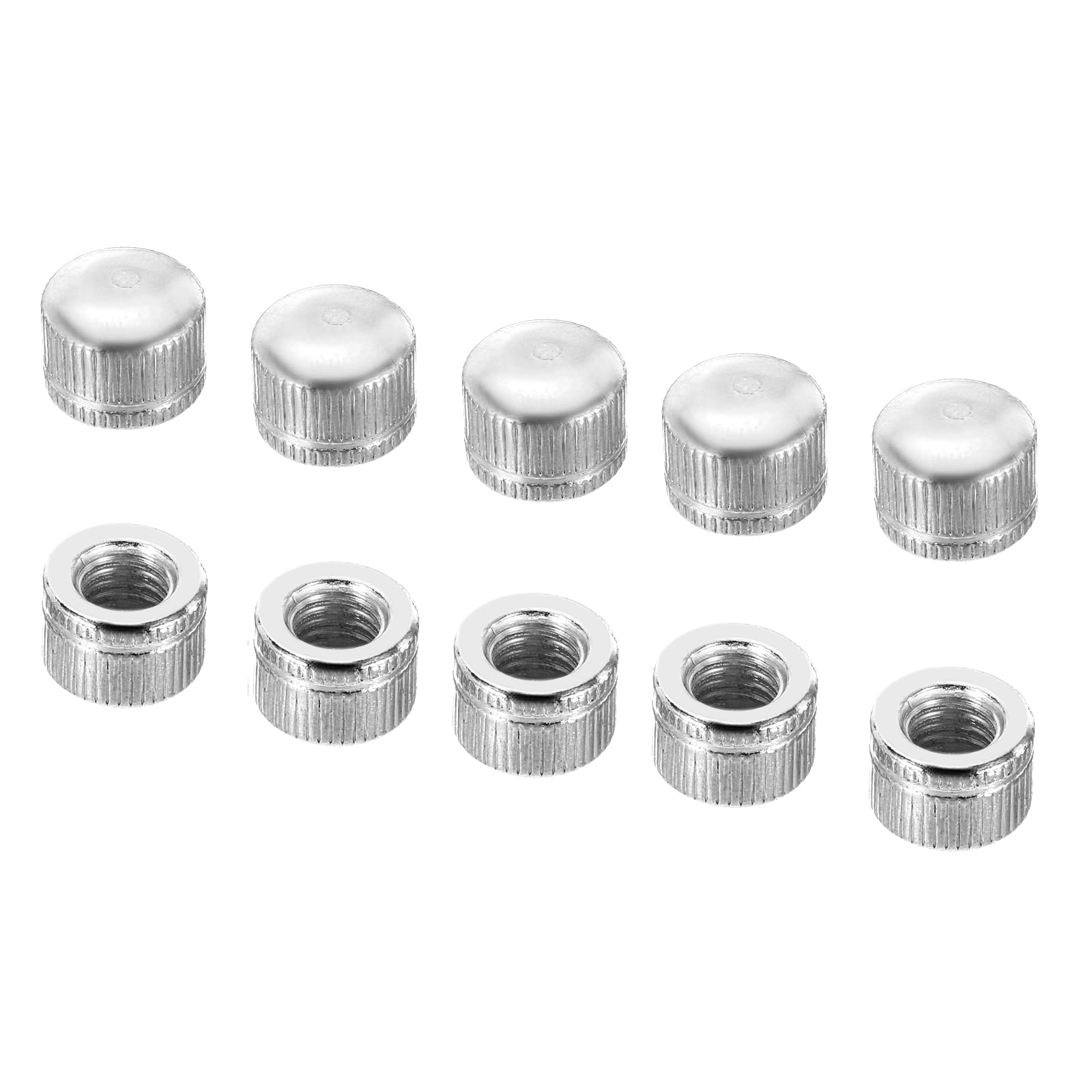 Uxcell M8 Acorn Cap Nut Bolt Cover Screw Caps Insert Female Thread ...