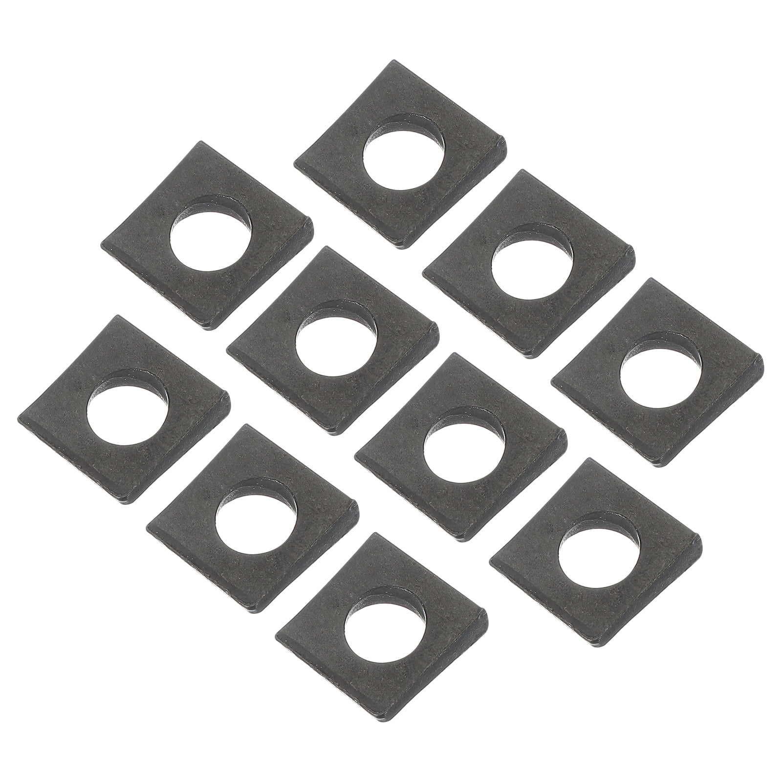 Uxcell Beveled Square Washers, Wedge Washer in Plain Carbon Steel for ...