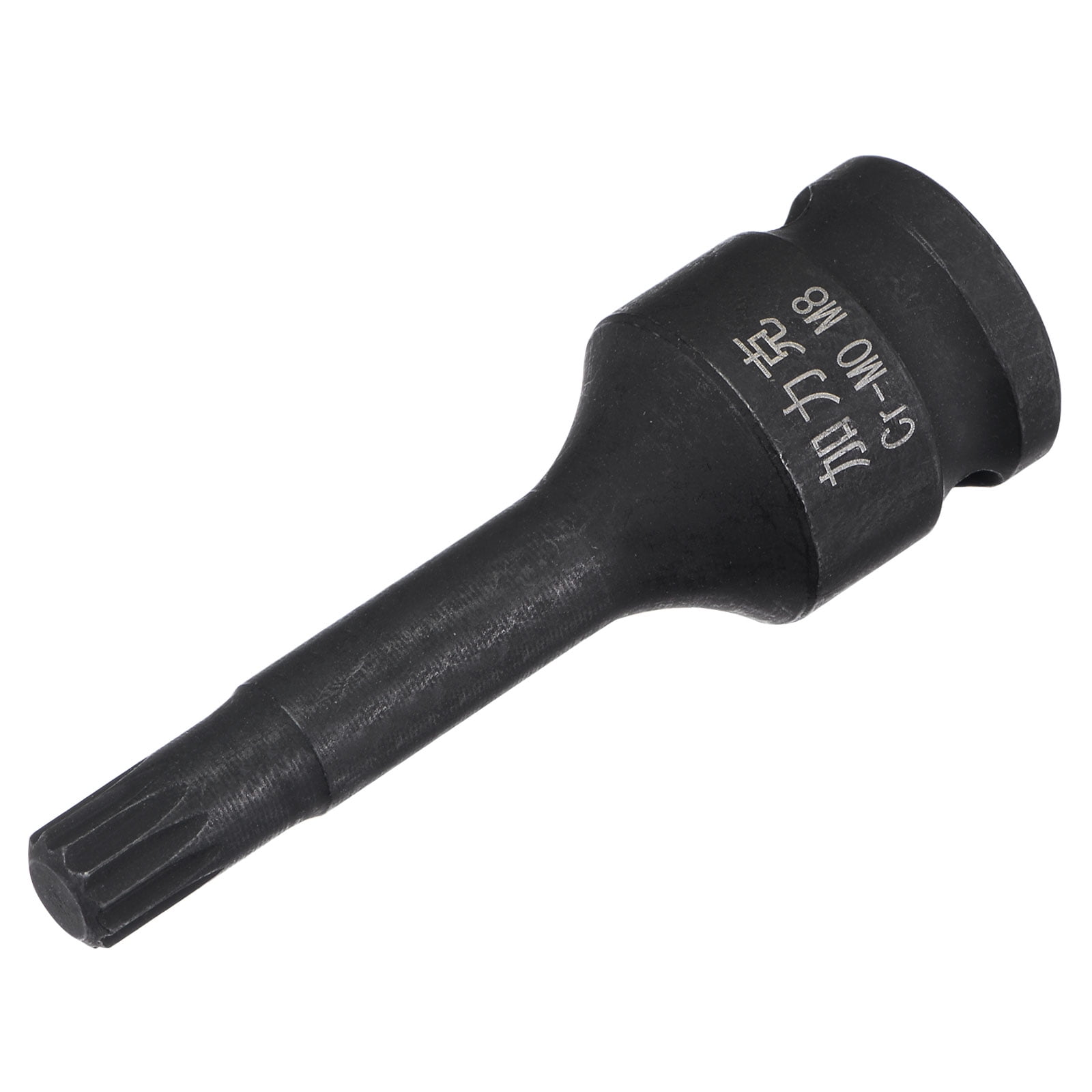 Uxcell M8 Impact Spline Bit Socket, 3/8" Square Drive 60mm Length CR-MO Metric Sizes - Walmart.com