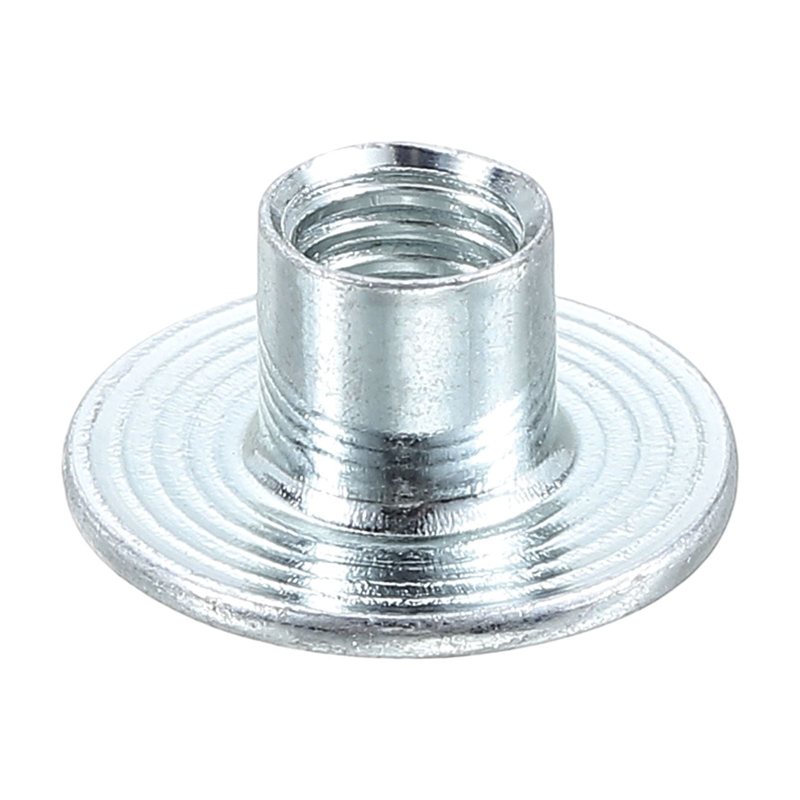 Uxcell M8 T-nuts, 12pcs Carbon Steel Tee Nut Round Base Weld Nut 10mm ...