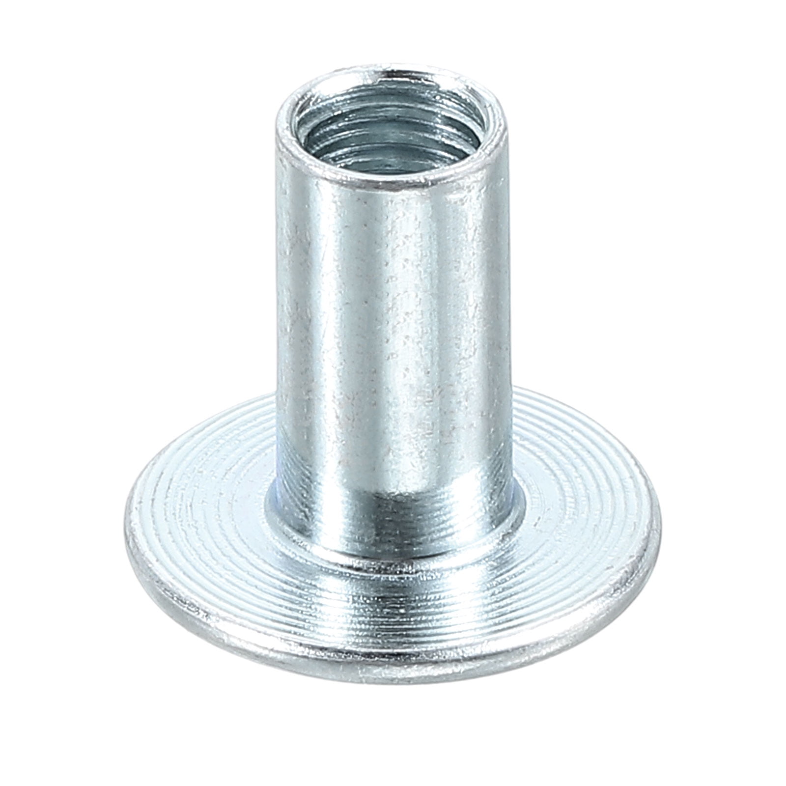 Uxcell M8 T-nuts, 24pcs Carbon Steel Tee Nut Round Base Weld Nut 20mm ...