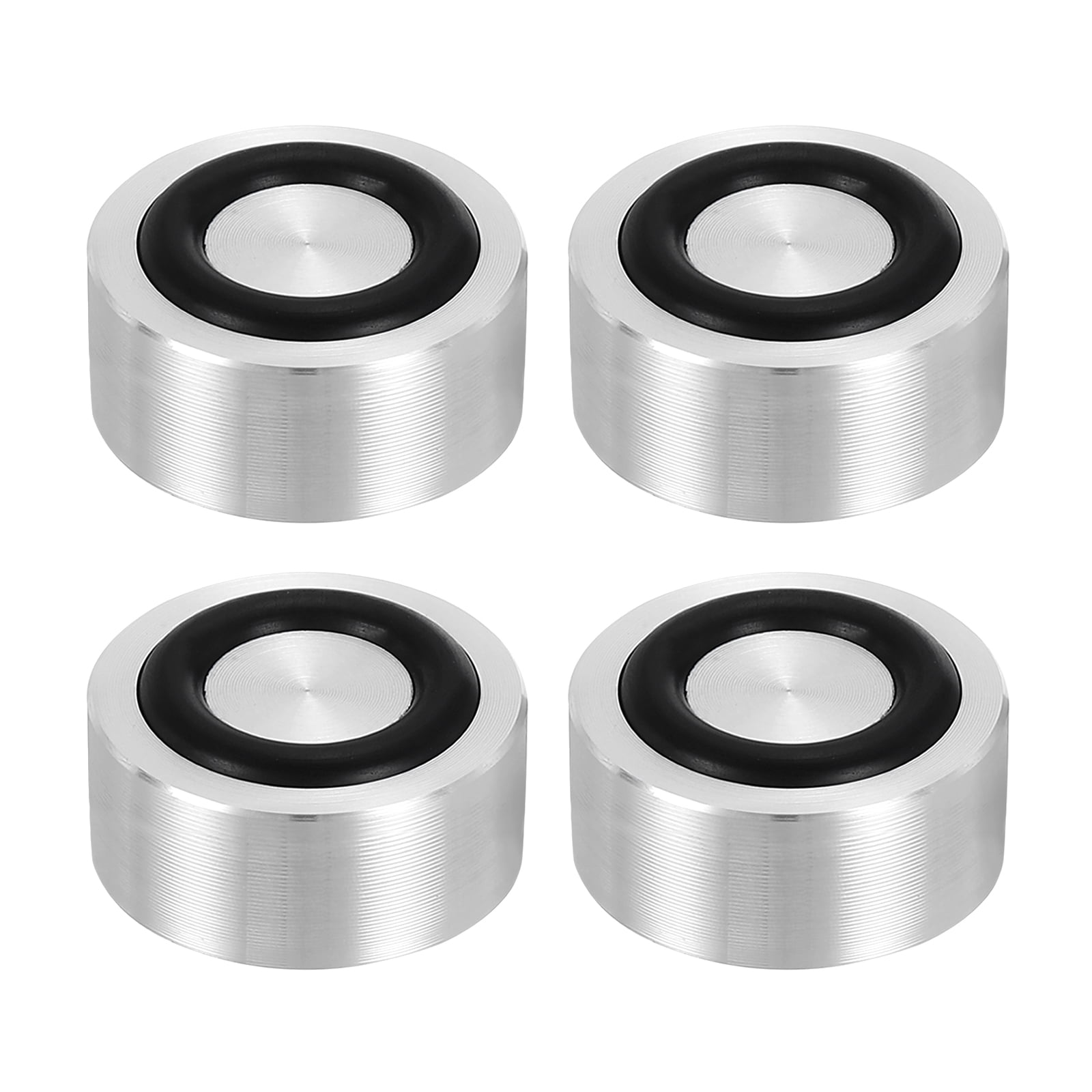 Uxcell M8 Thread 20mm / 0.8" Dia 15mm Thick Aluminum Circle Disc Glass ...