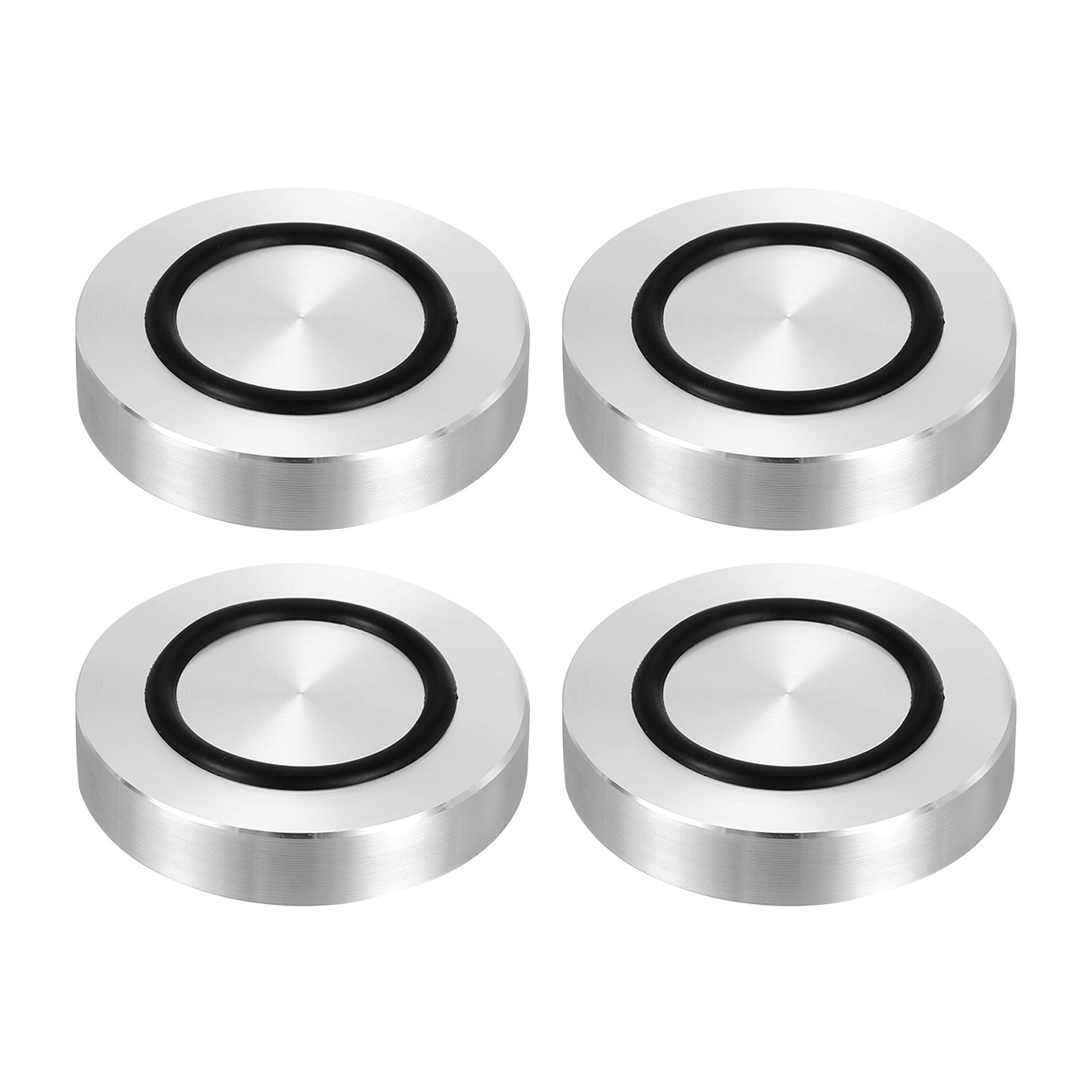Uxcell M8 Thread 45mm / 1.8" Dia 8mm Thick Aluminum Circle Disc Glass ...