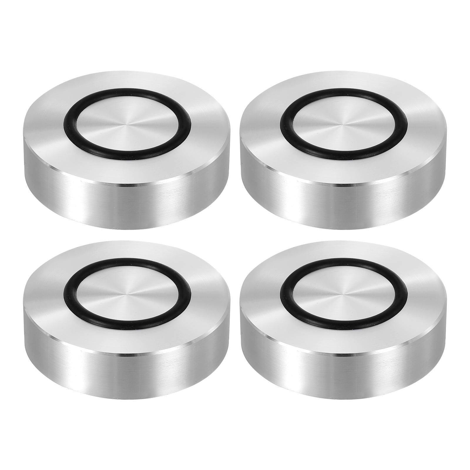Uxcell M8 Thread 50mm / 2" Dia 15mm Thick Aluminum Circle Disc Glass ...