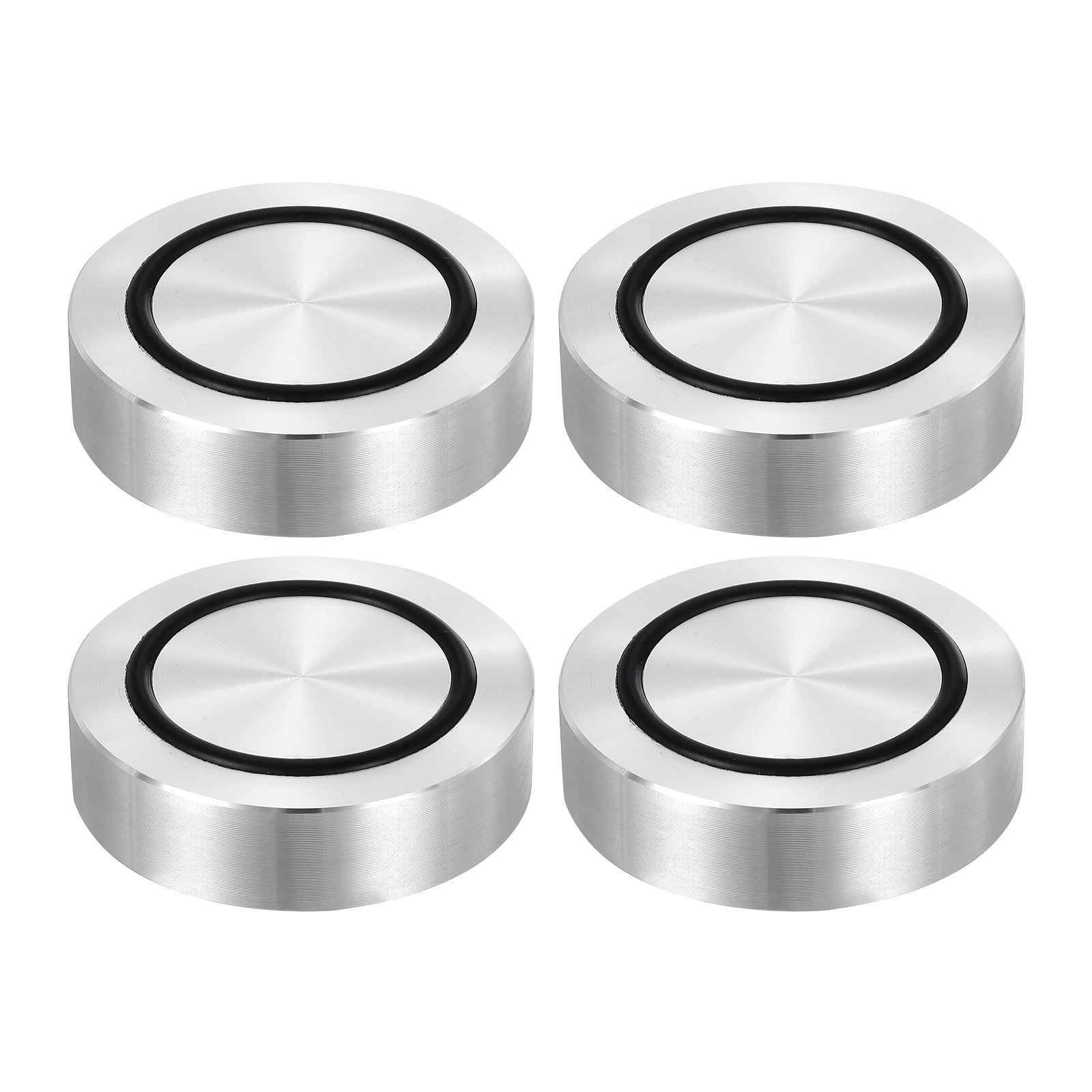 Uxcell M8 Thread 55mm / 2.2" Dia 15mm Thick Aluminum Circle Disc Glass ...