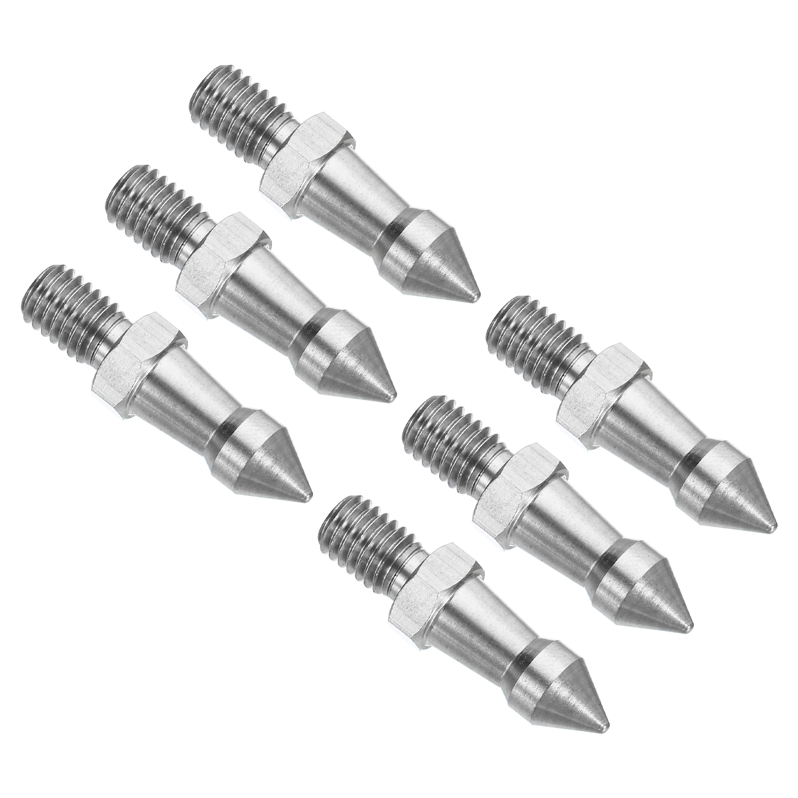 Uxcell M8 Thread Tripod Spike, 6 Pack Camera Tripod Ground Spike Screw ...