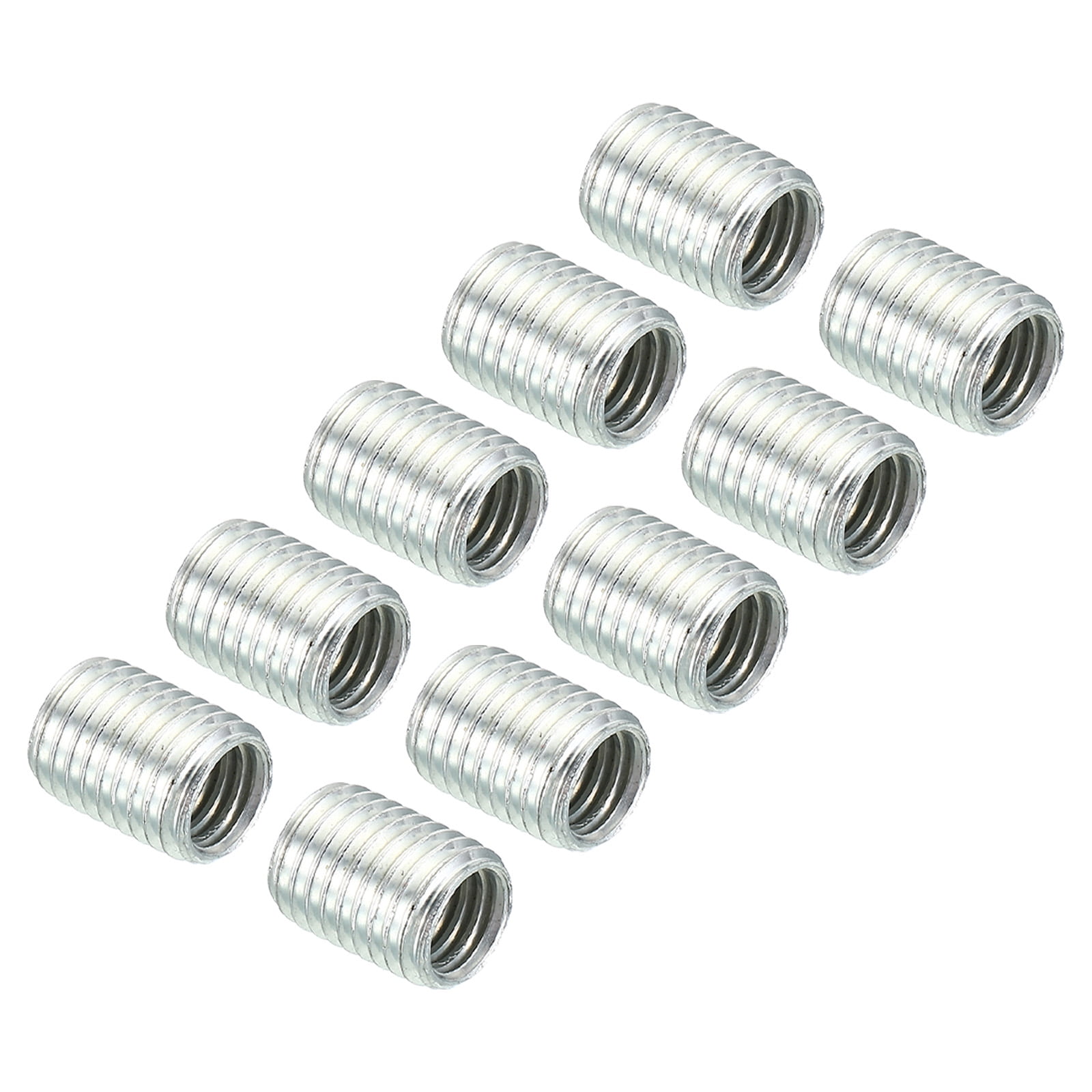 Uxcell M8 to M6 Thread Adapters Sleeve Reducing Nut 10mm Screw Pipe ...