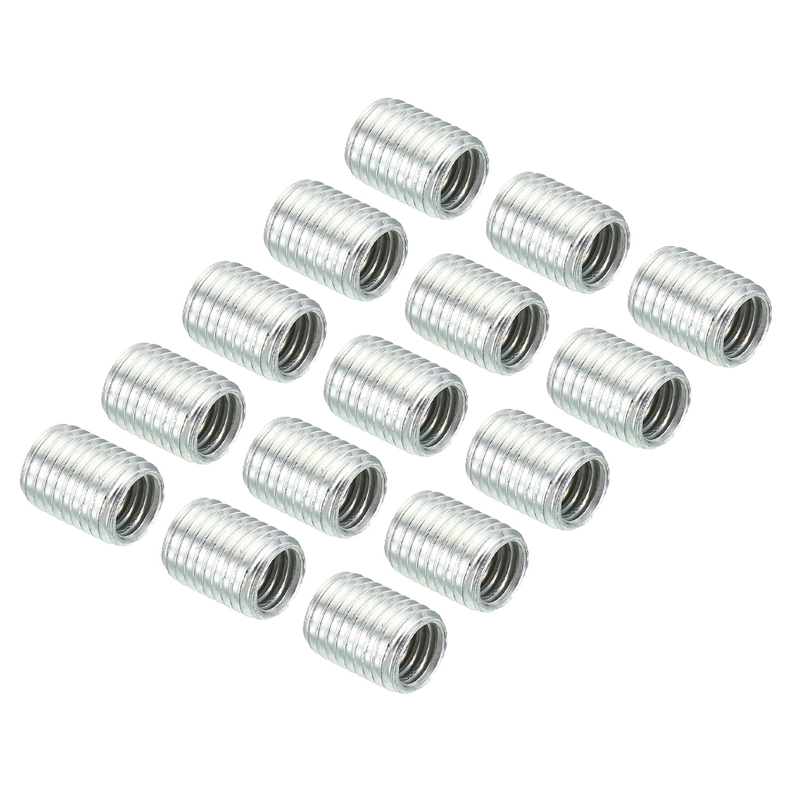 Uxcell M8 to M6 Thread Adapters Sleeve Reducing Nut 10mm Screw Pipe ...