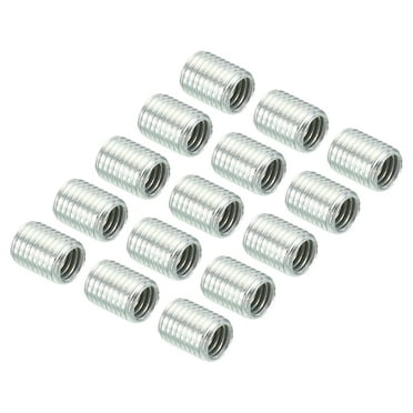 Uxcell M12 to M10 Thread Adapters Sleeve Reducing Nut 15mm Screw Pipe ...