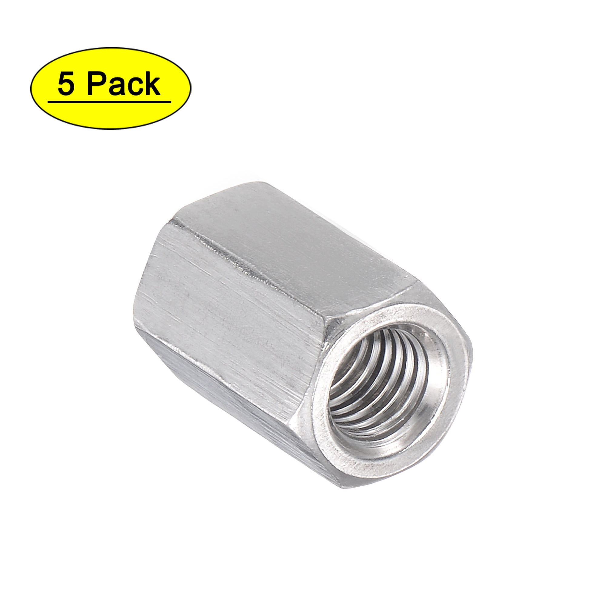 Uxcell M8 x 1.25-Pitch 20mm Length 304 Stainless Steel Metric Hex ...