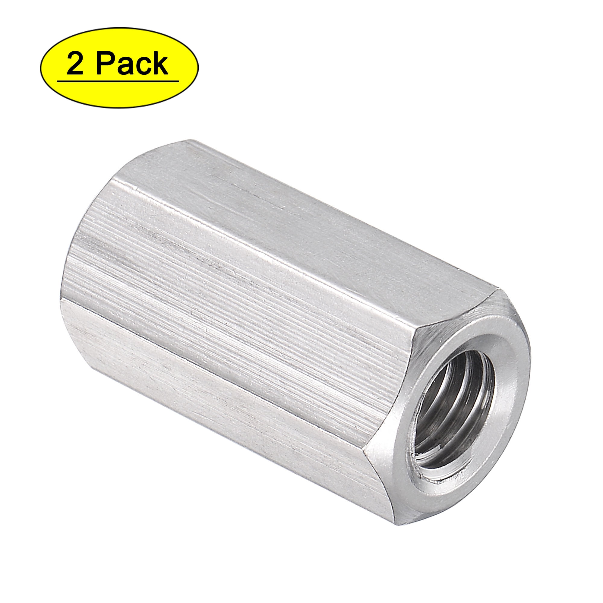 Uxcell M8 x 1.25-Pitch 25mm Length 304 Stainless Steel Metric Hex ...