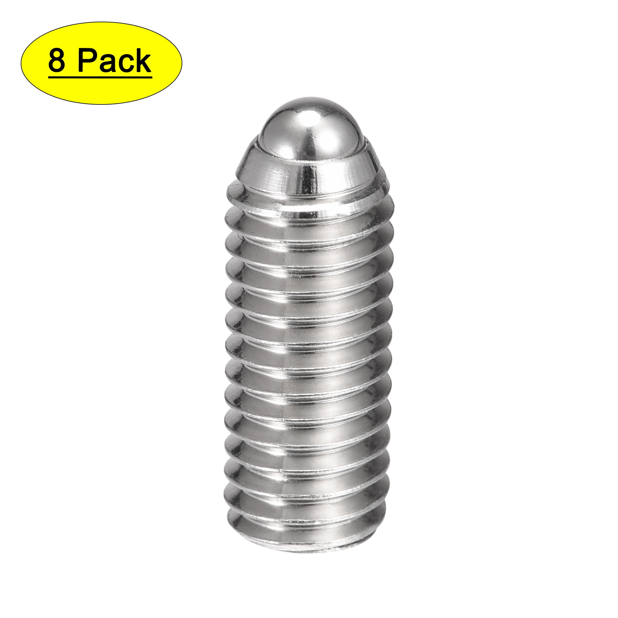 Uxcell M8 x 20mm 304 Stainless Steel Spring Hex Socket Ball Point Set ...