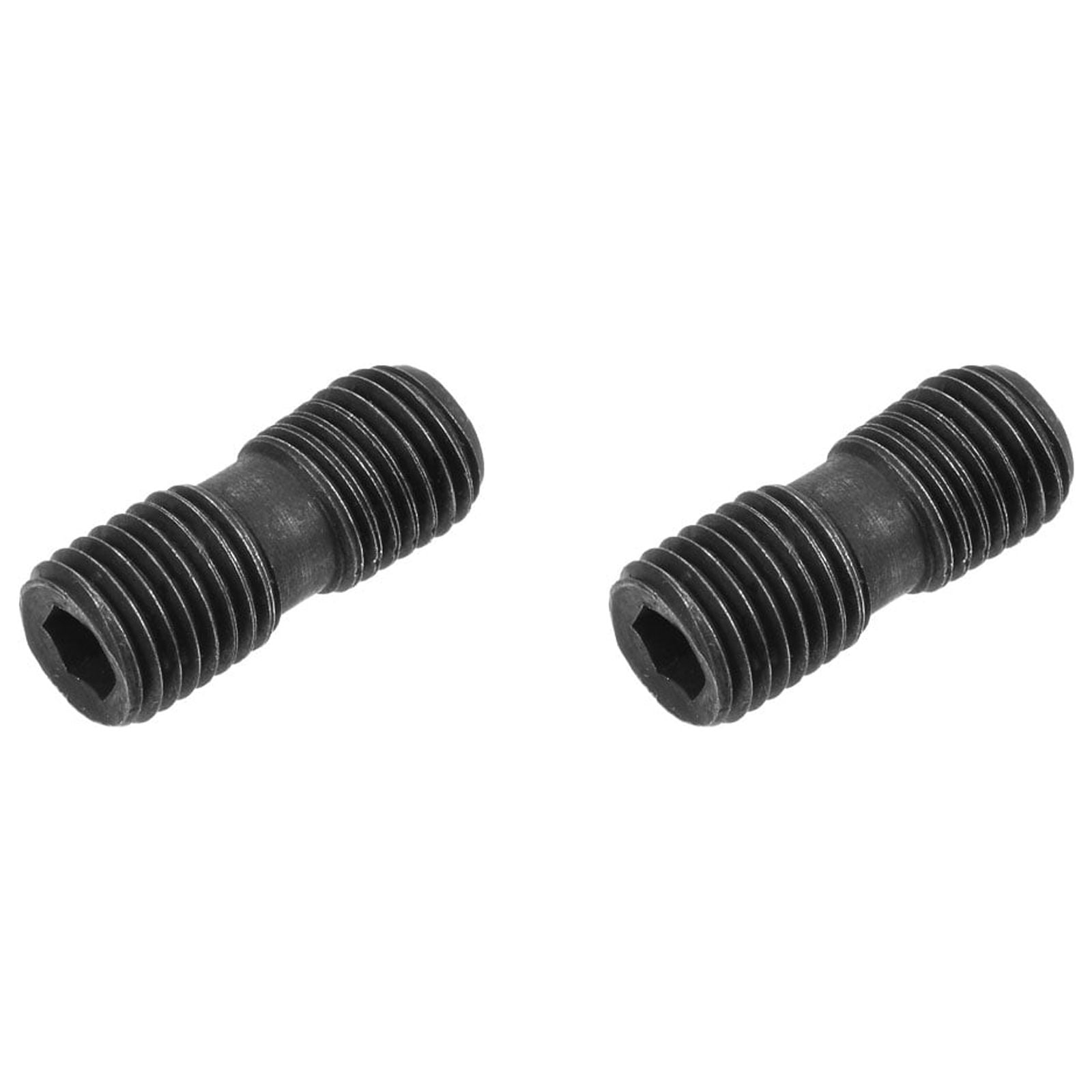 Uxcell M8 x 20mm Hex Head Set Screws, 1.0 Pitch Carbon Steel Socket ...