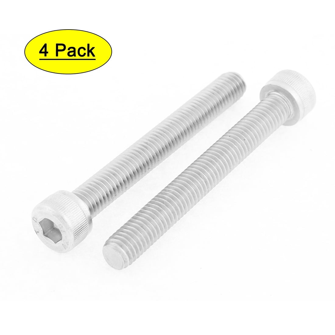Uxcell M8 x 65mm Stainless Steel Hex Socket Cap Head Screw Bolts (4 ...