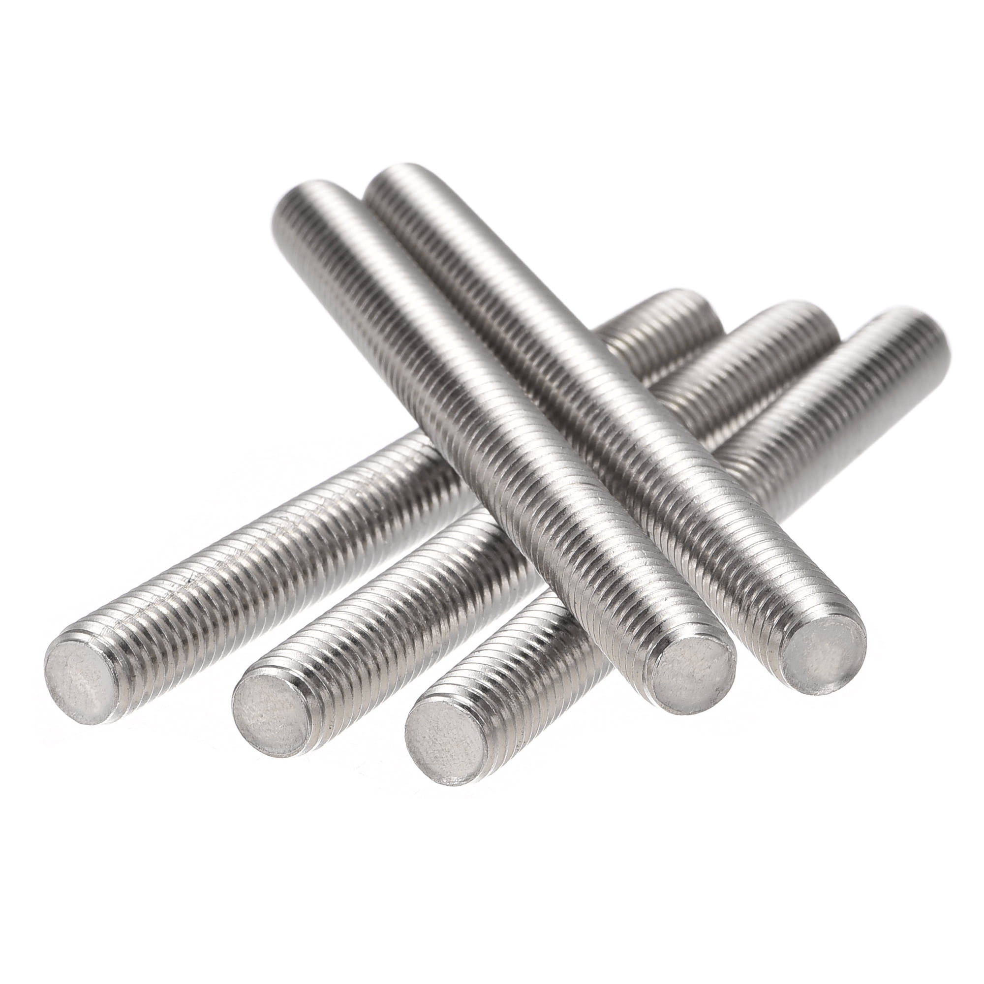 Uxcell M8 x 80mm 304 Stainless Steel Fully Threaded Rod Right Hand ...