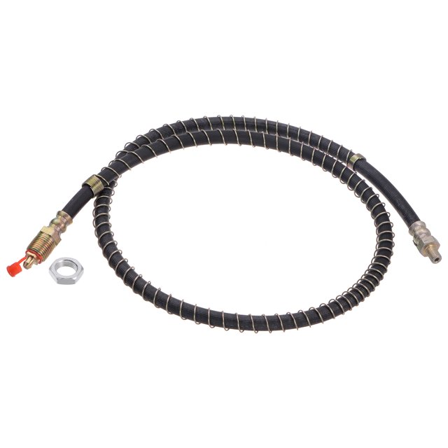 Uxcell M8x1 Thread 39.37" Length Flexible Extension Grease Hose with ...