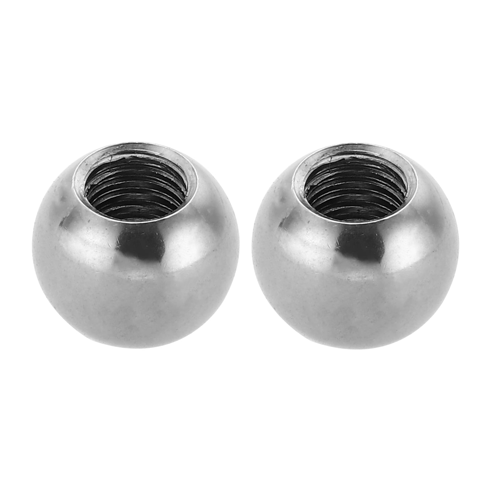 Uxcell M8x16mm Ball Nuts Knob 2 Pcs Female Thread 304 Stainless Steel Round Blind Hole Screw