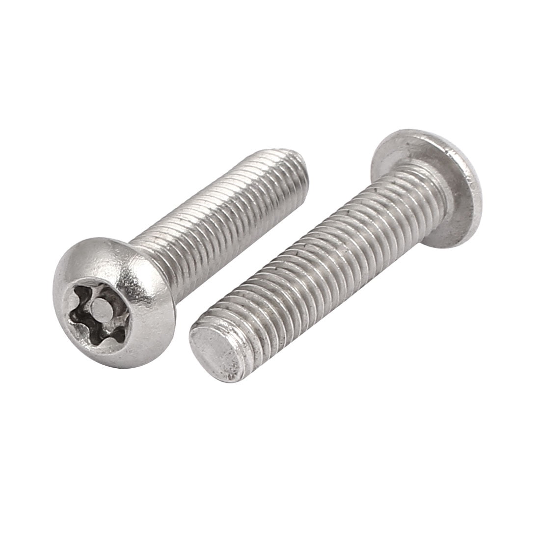 Uxcell M8x35mm 304 Stainless Steel Button Head Torx Security Machine ...