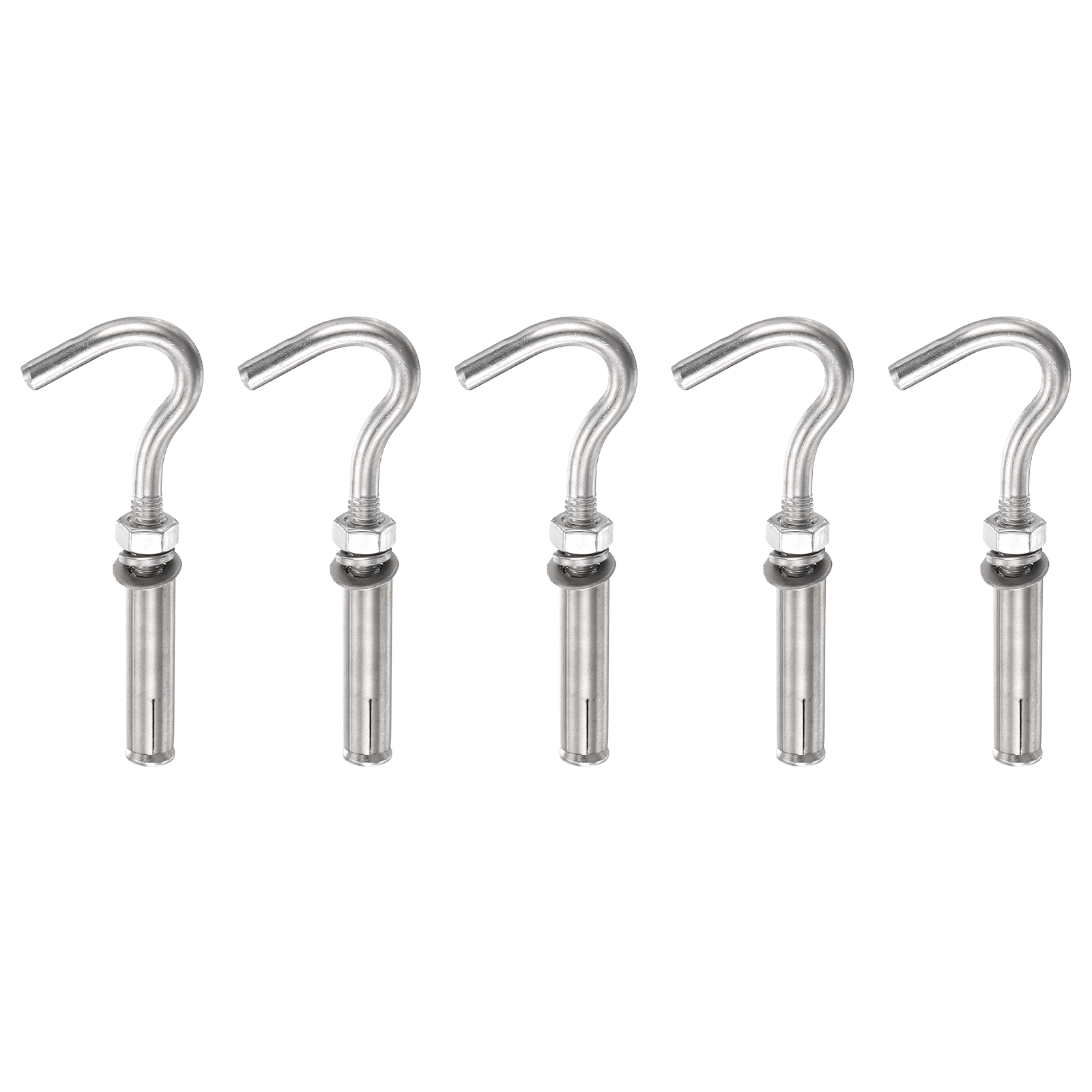 Uxcell M8x45mm Concrete Eye Bolts, 6 Pcs Stainless Steel Expansion ...