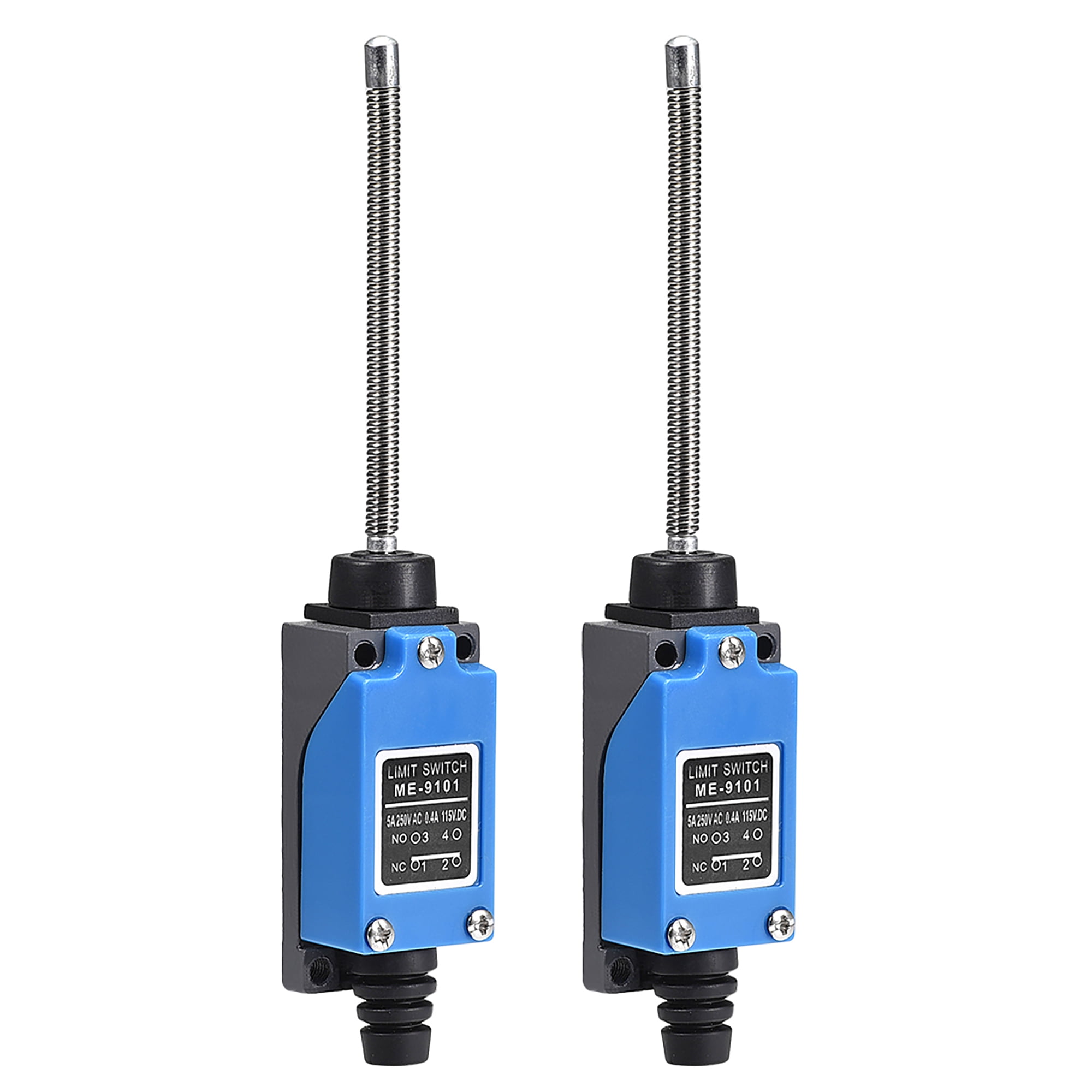 Uxcell ME-9101 ME-8167 1NC+1NO Flexible Coil Spring Rod Momentary Limit ...