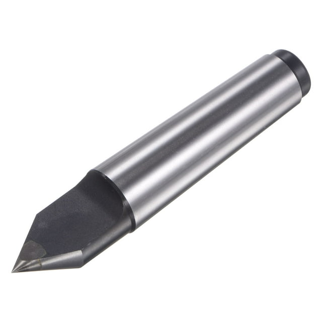 Uxcell MT4 Tungsten Steel Half Notched Lathe Dead Center Morse Taper ...