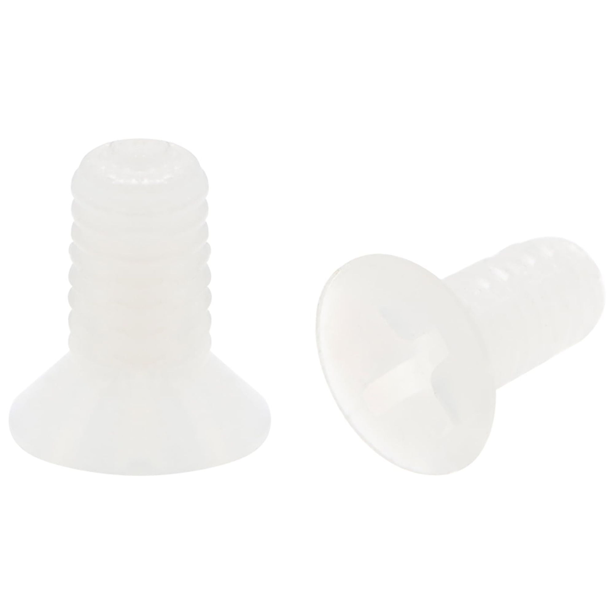 Uxcell Machine Screw Nylon Cross Flat Head Machine Screws Bolts M3x0.23 ...