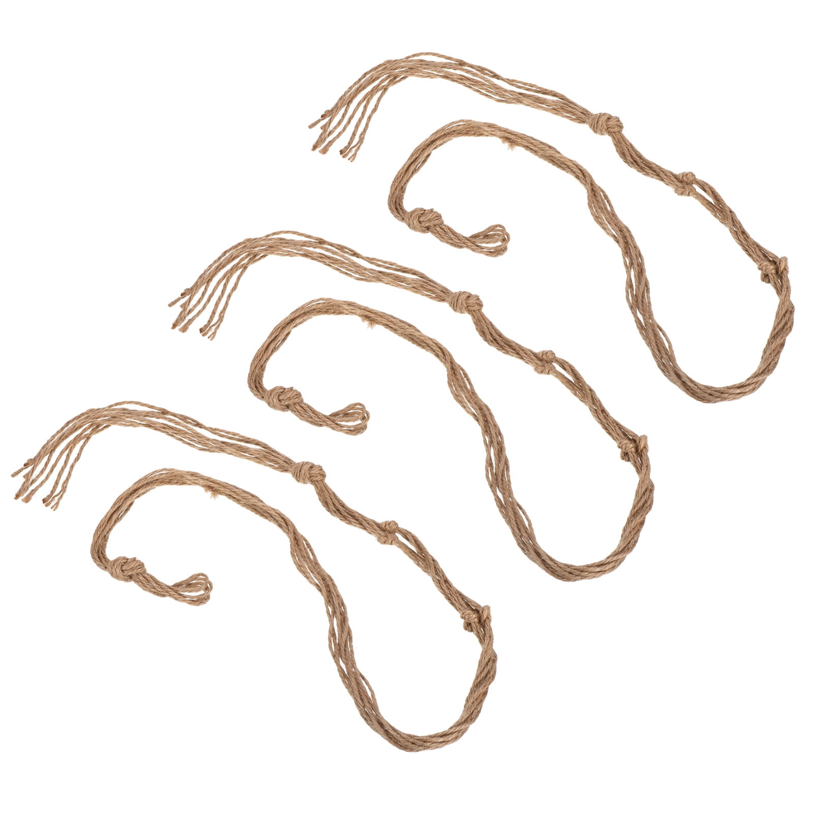 Uxcell Macrame Hanging Planter, 43.3" Hanging Plant Net with Tassel ...