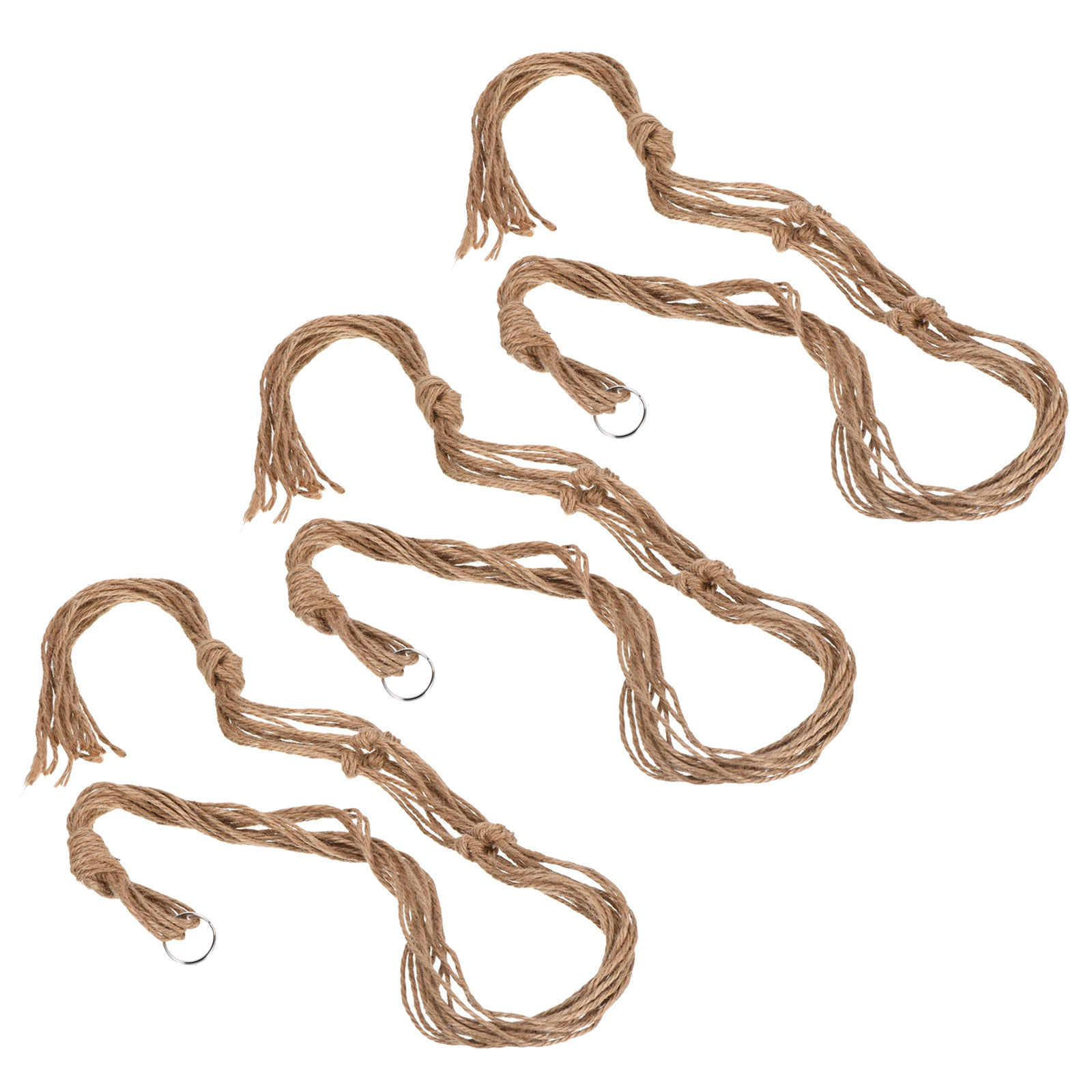 Uxcell Macrame Hanging Planter, 47.2" Hanging Plant Net with Tassel ...