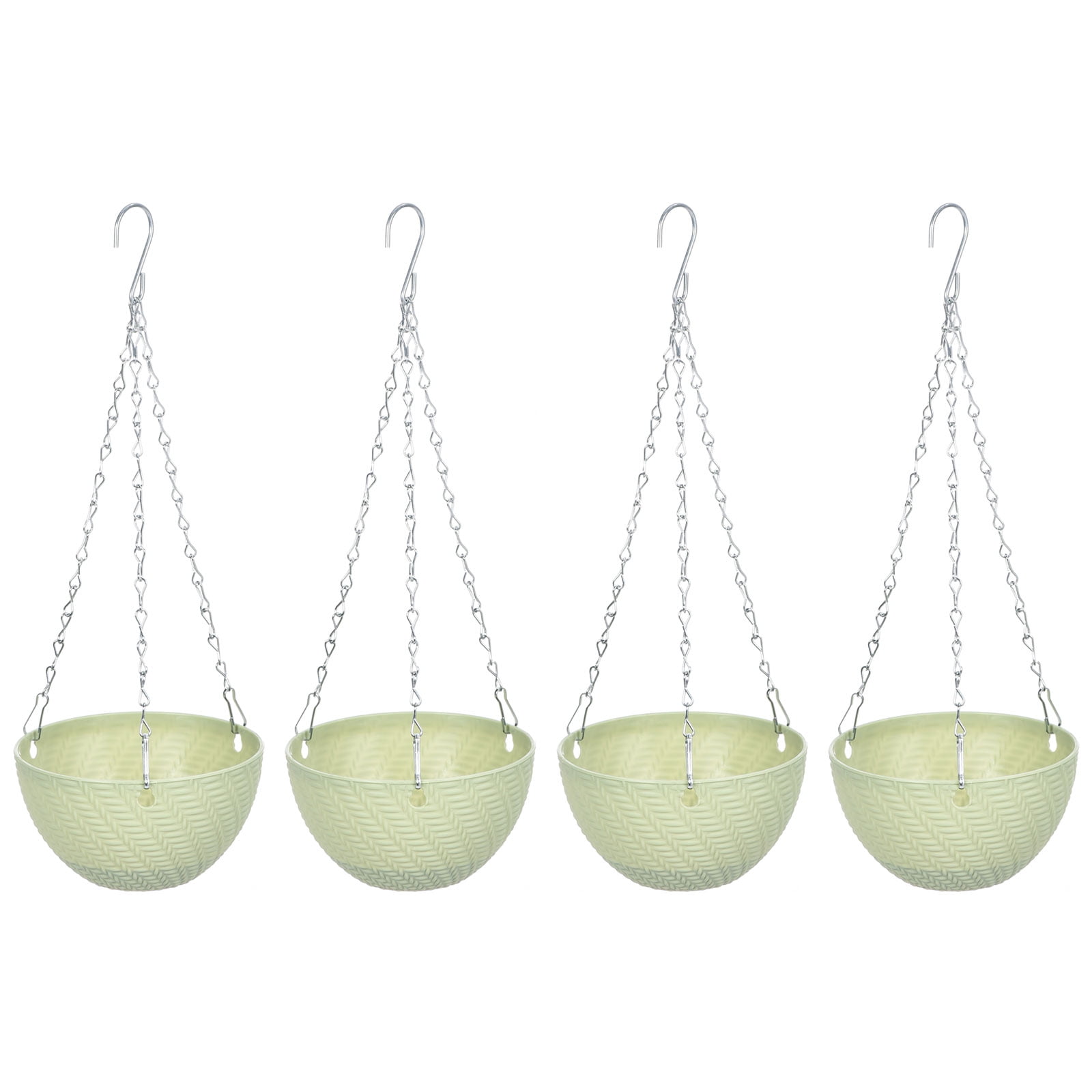 Uxcell Macrame Plant Hanger, Rope Flower Pot Hanging Indoor Planter ...