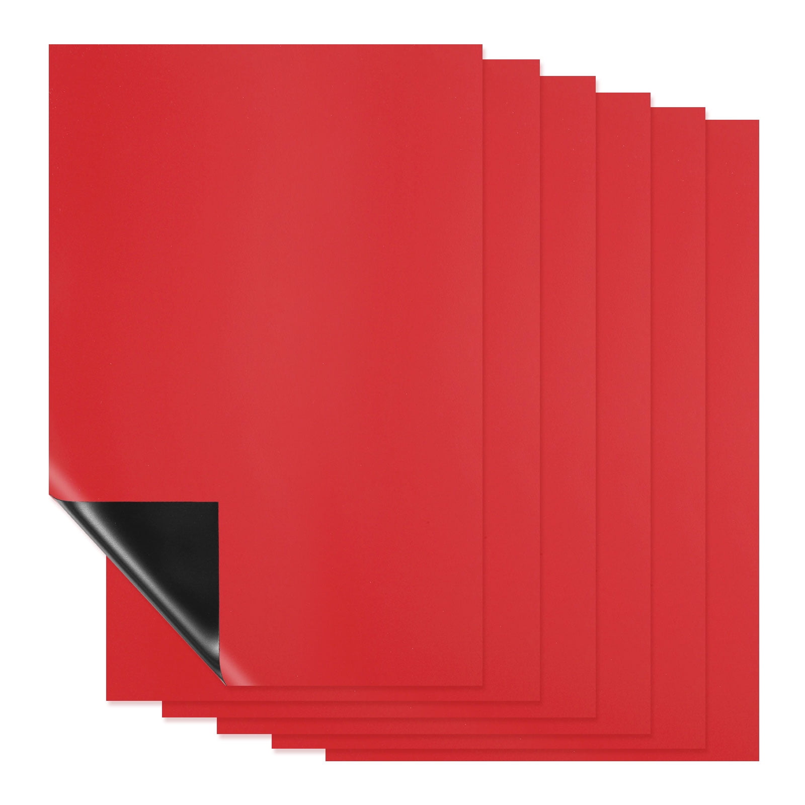 Uxcell Magnetic Dry Erase Board Sheet for Fridge, 6 Pcs 12 x 8 Inch ...