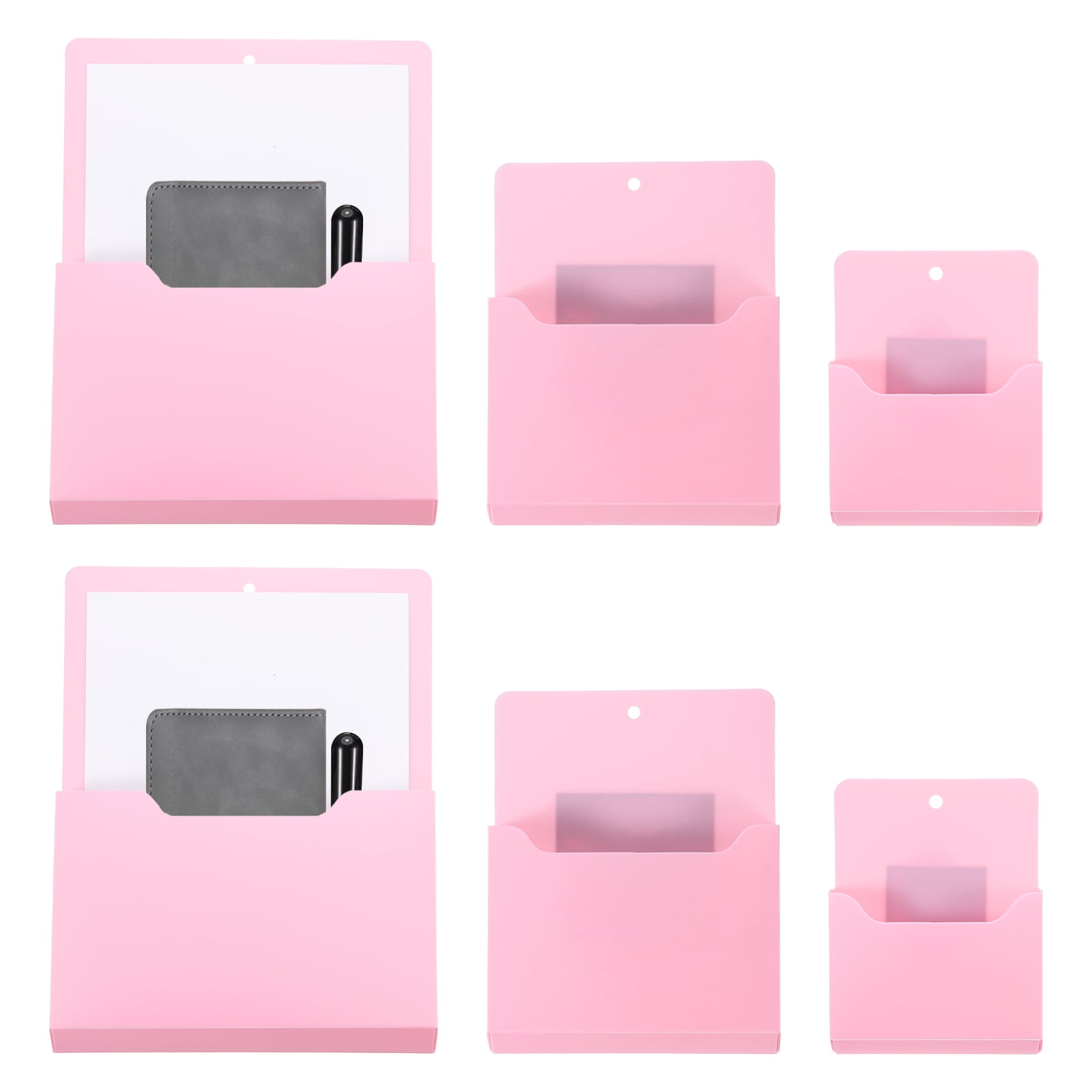 Uxcell Magnetic File Holder, 6 Pack Uxcell Magnetic Wall Holder ...